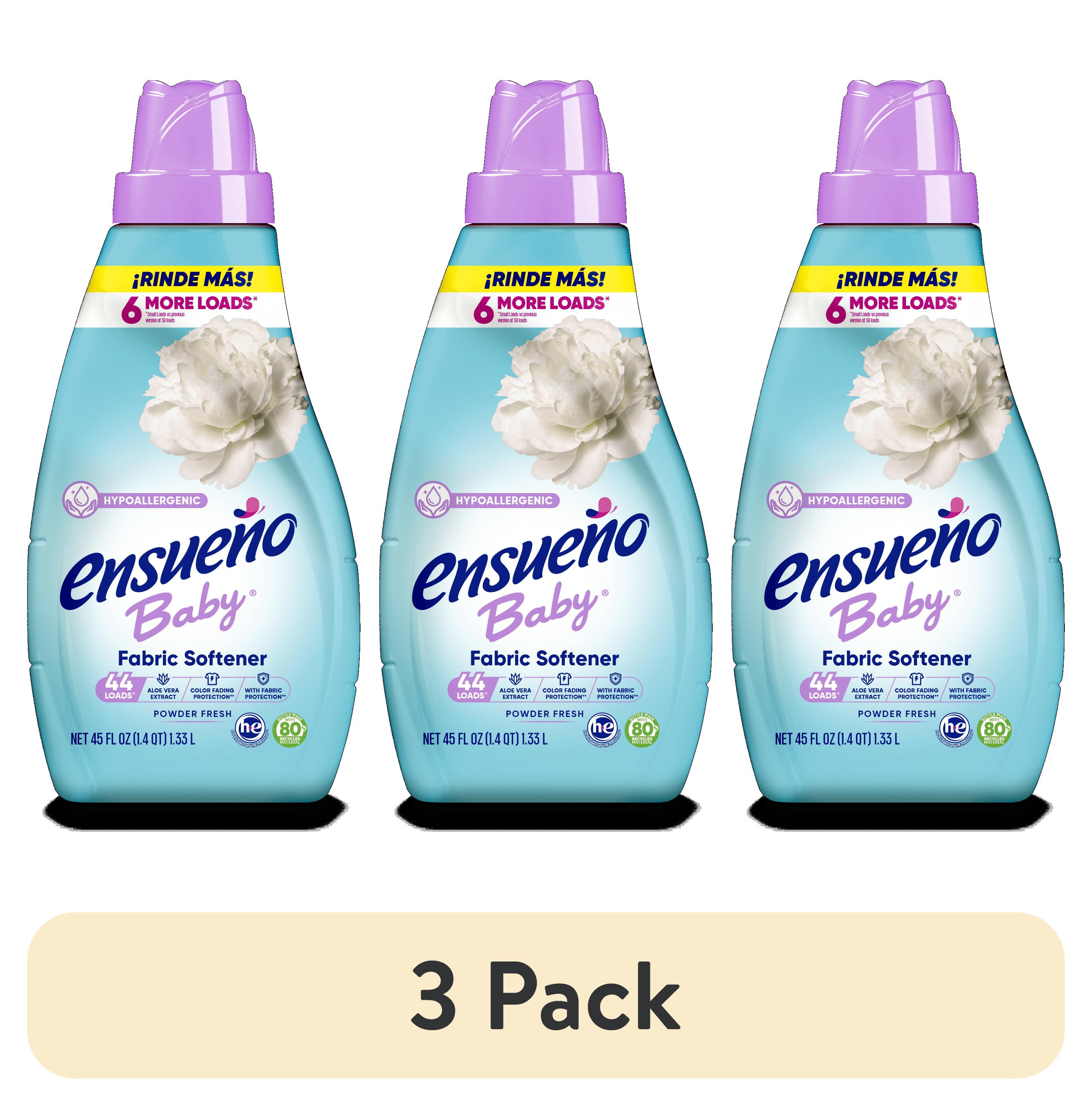 (3 pack) Ensueño Baby Hypoallergenic Liquid Laundry Fabric Softener ...