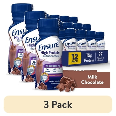 Equate Nutritional Shakes Plus Vanilla, 8 fl oz, 24 Count with 13g ...
