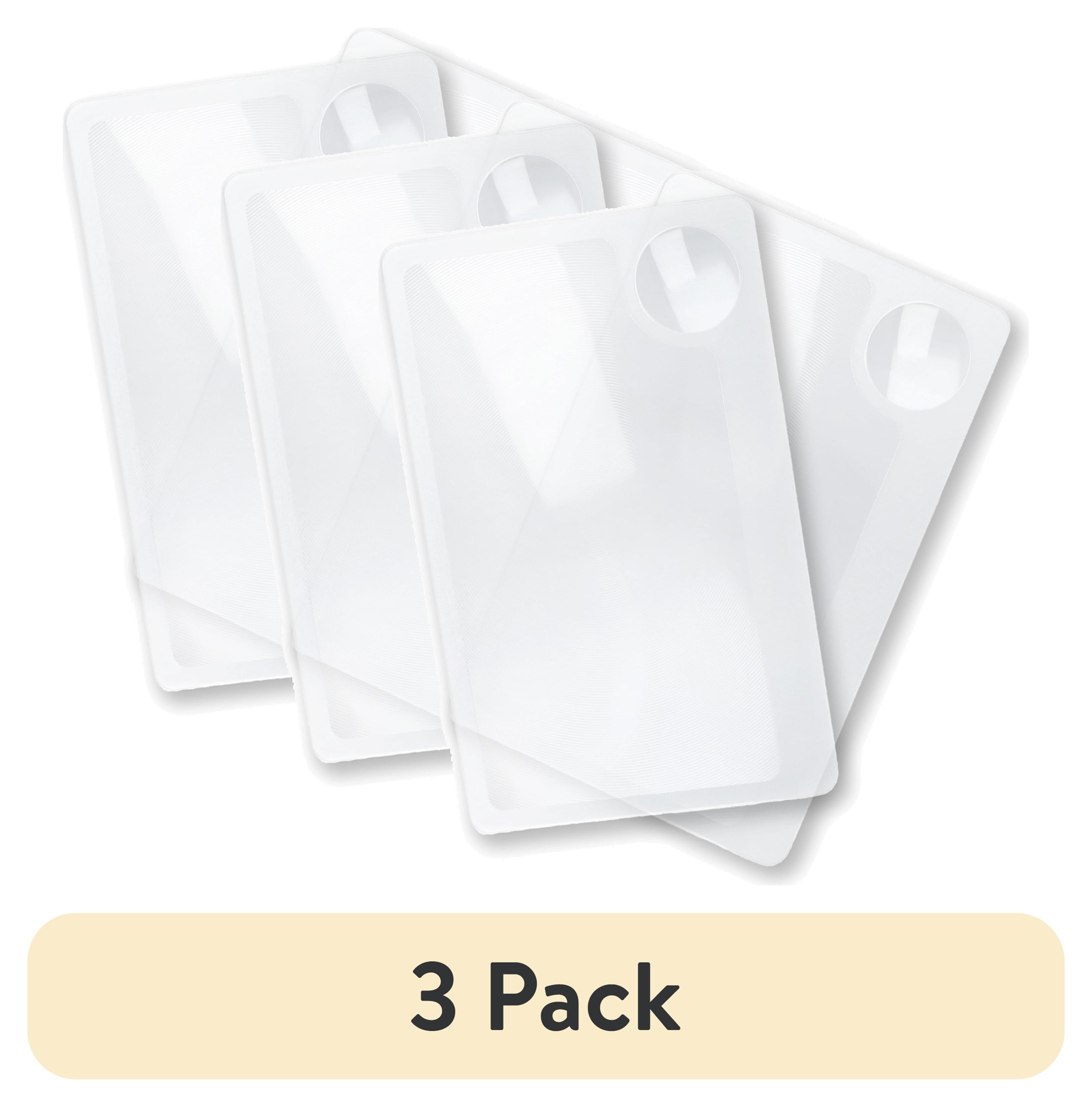 (3 pack) Equate 2.5x Credit Card Size Acrylic Magnifiers with ...