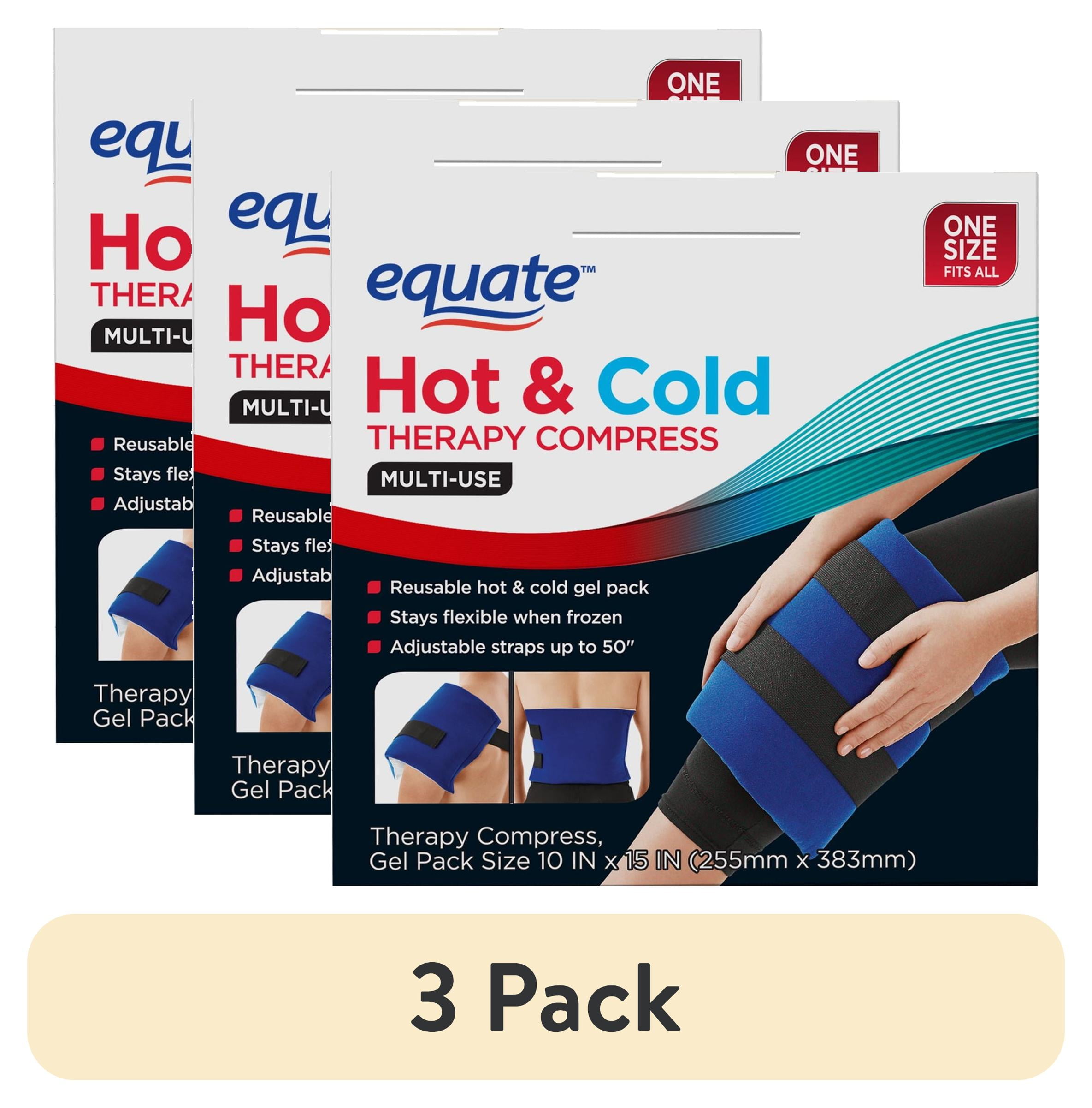 (3 pack) Equate Hot and Cold Therapy Compress, One Size - Walmart.com