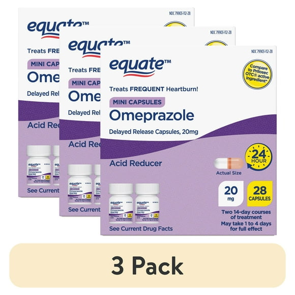 Omeprazole in Antacids and Heartburn Relief - Walmart.com