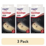 (3 pack) Equate Reusable Elastic Bandage Wrap, Tan, 4" - Walmart.com