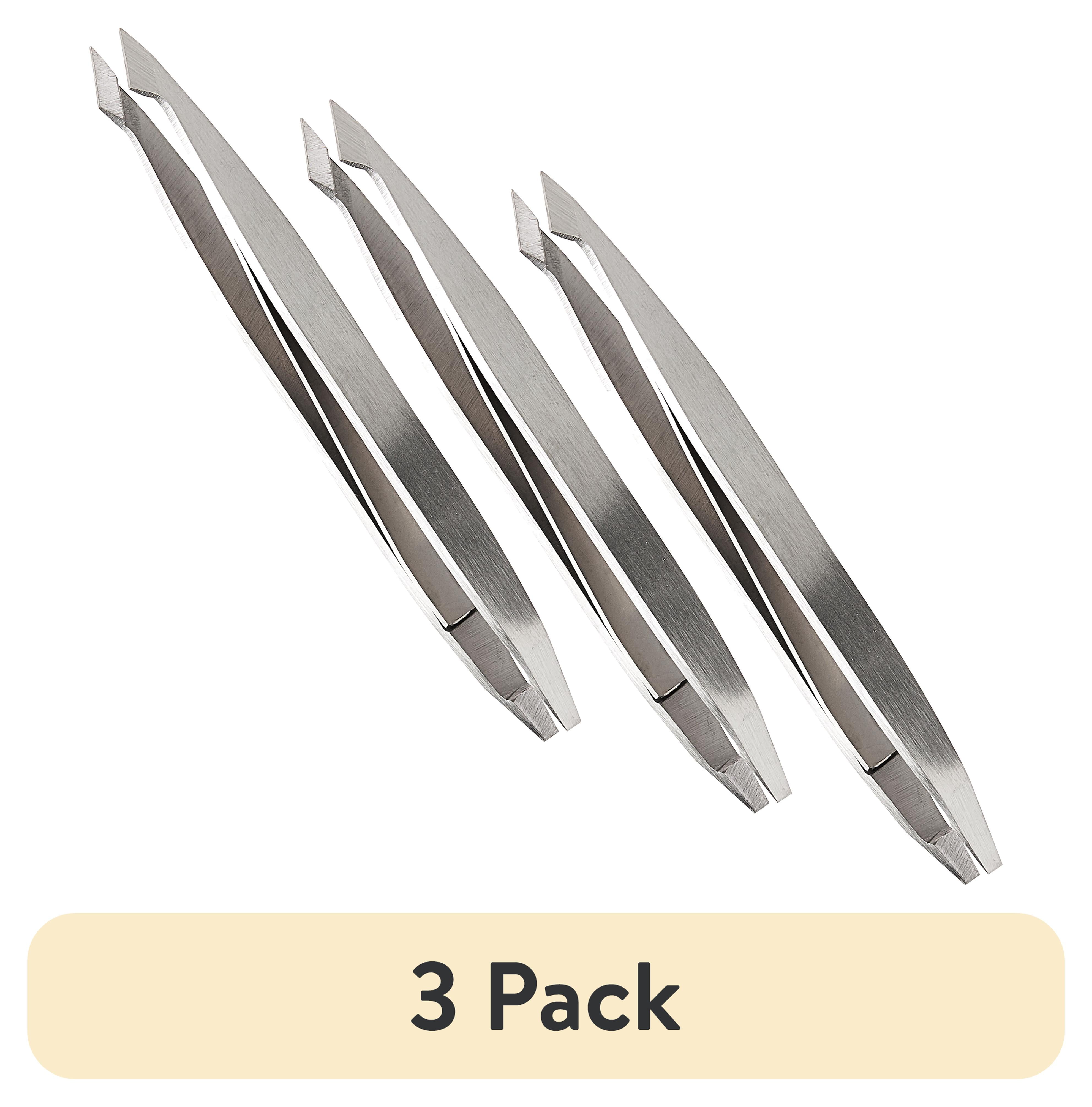 (3 pack) Equate Stainless Steel Dual-Ended Slant-Point and Straight-Tip ...
