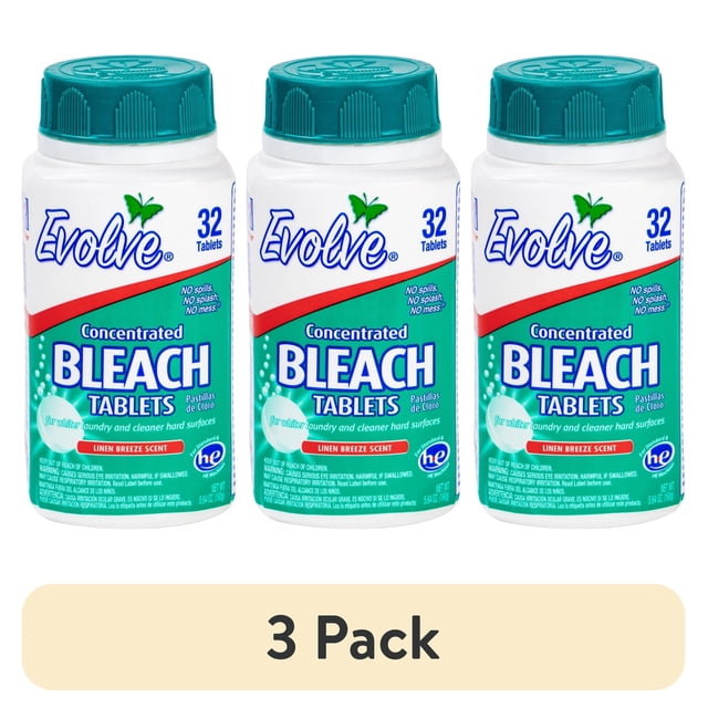 Evolve Bleach Tablets 32 | Commercial bleach for ecommerce - Walmart ...