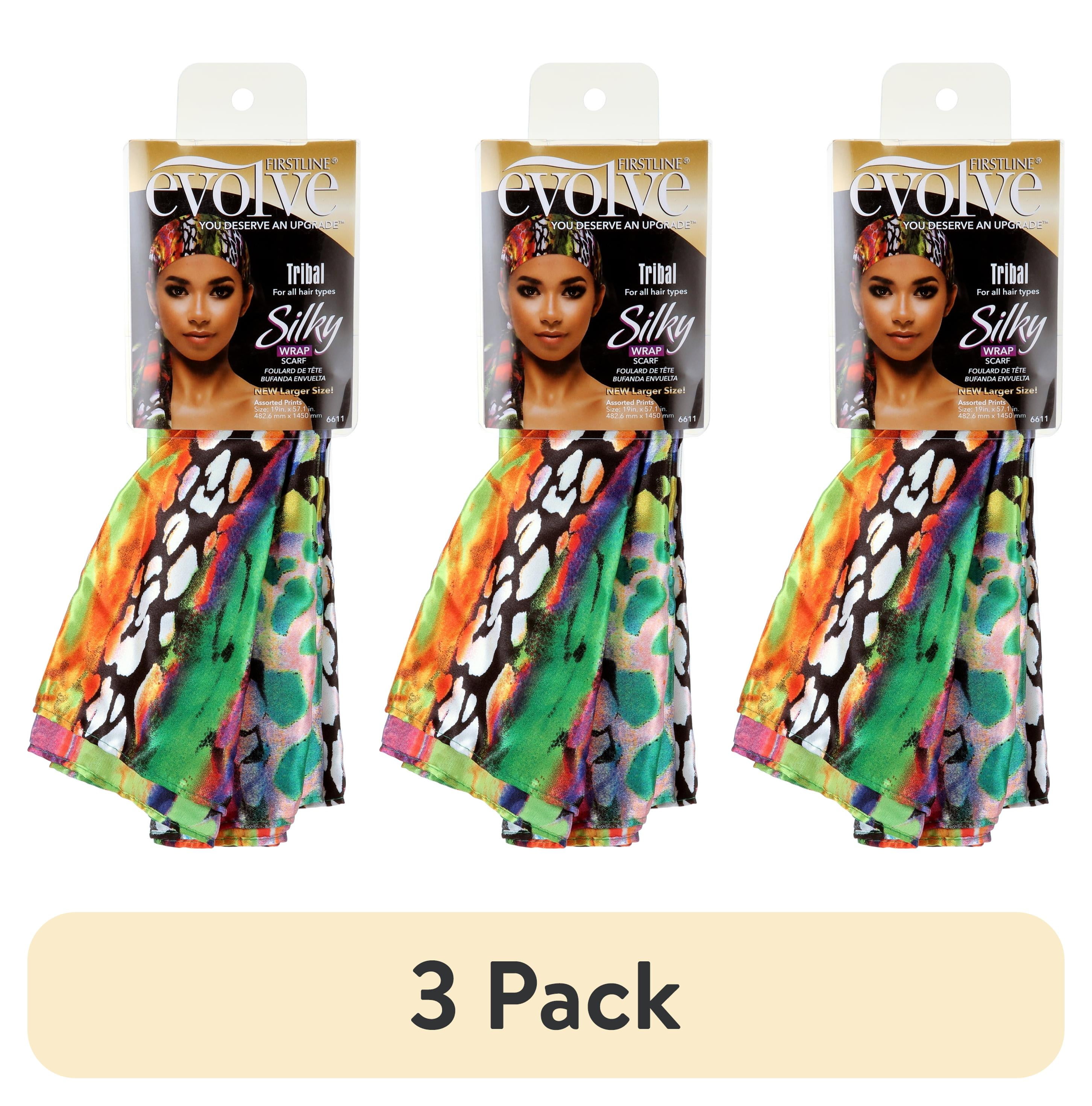 (3 pack) Evolve Royal Ties Tribal Silky Scarf - Walmart.com