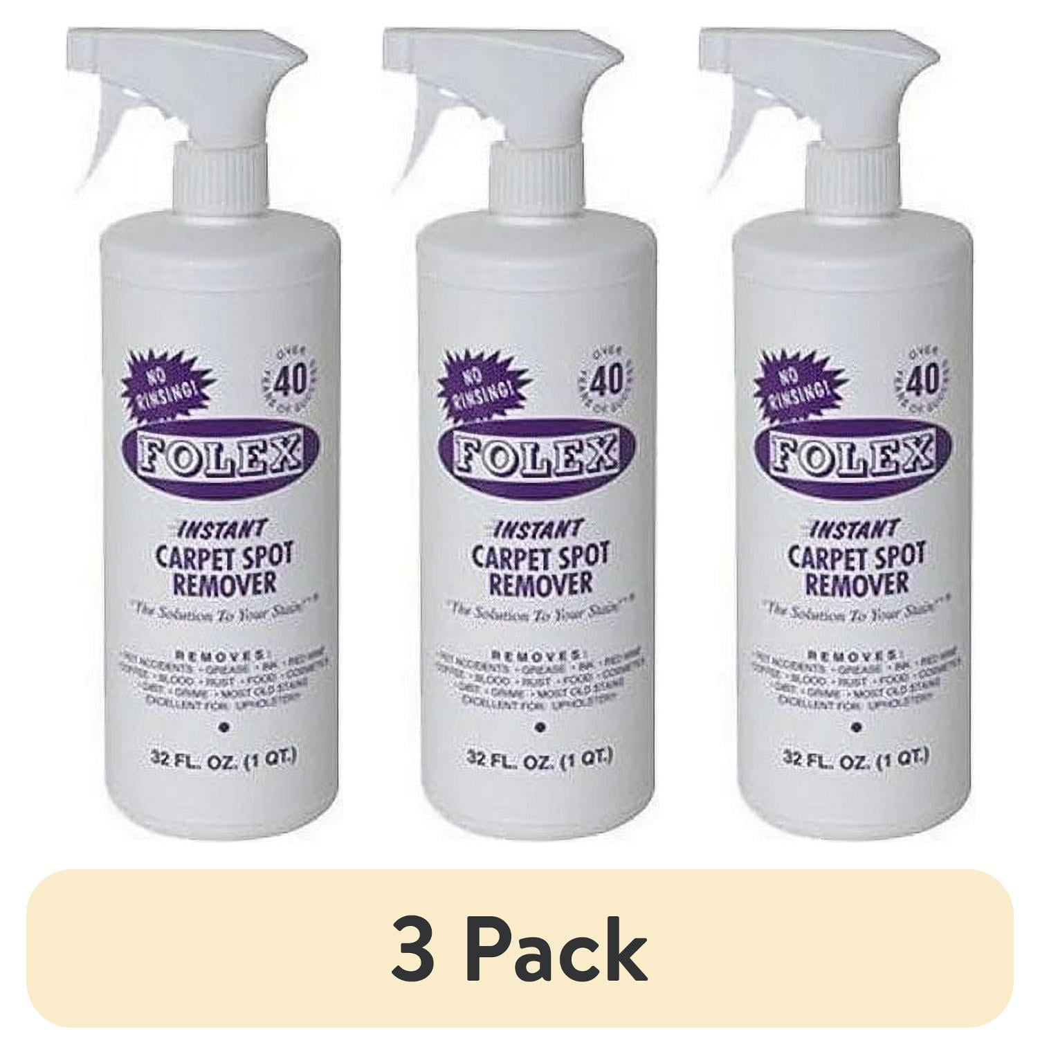 (3 pack) FOLEX Professional Carpet Spot Remover, 34oz - Walmart.com