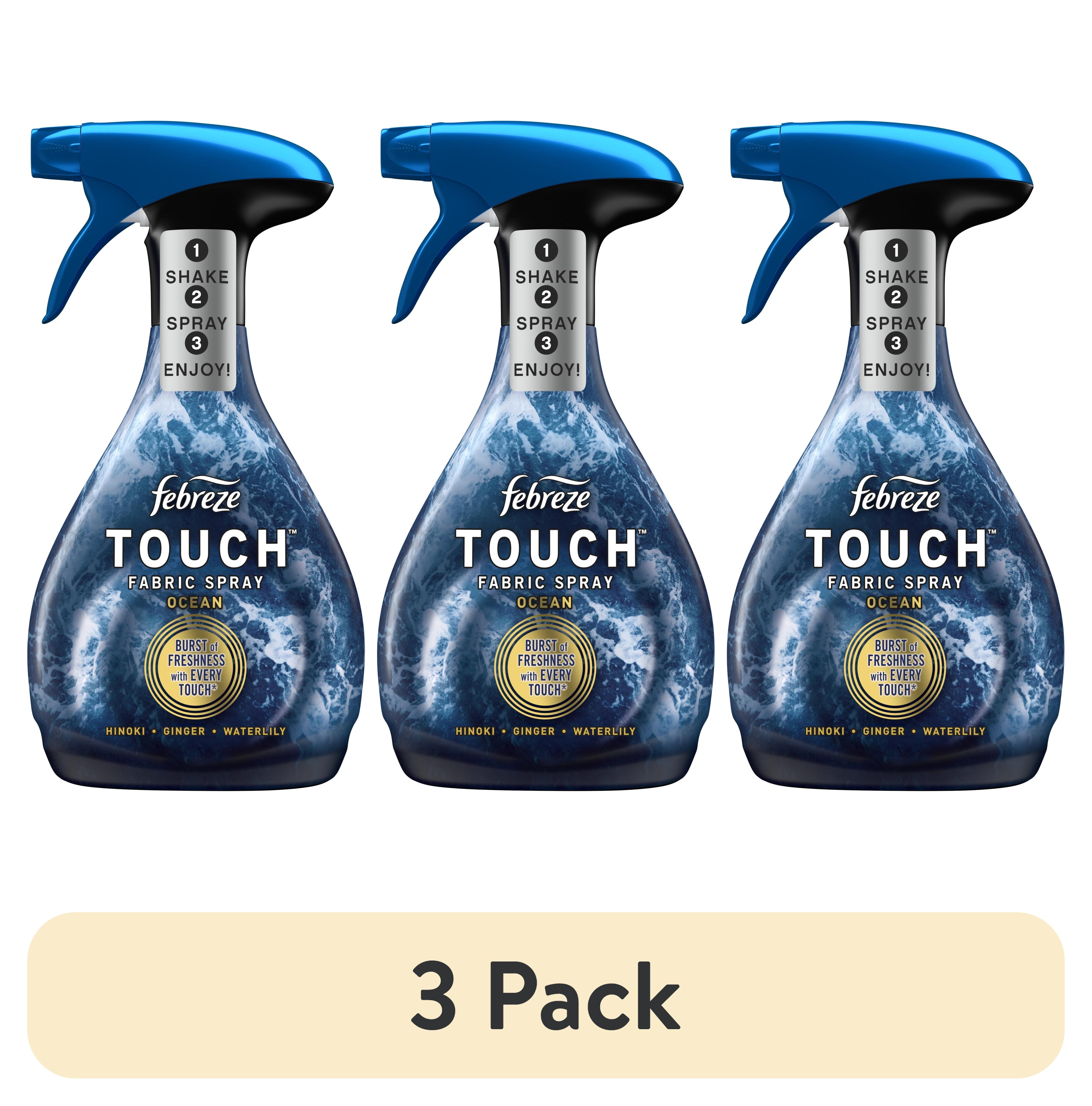 (3 pack) Febreze Fabric Spray Air Freshener, Odor-Fighting Fabric ...