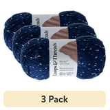 (3 pack) Flecks Yarn by Loops & Threads - Yarn for Knitting - Crochet ...