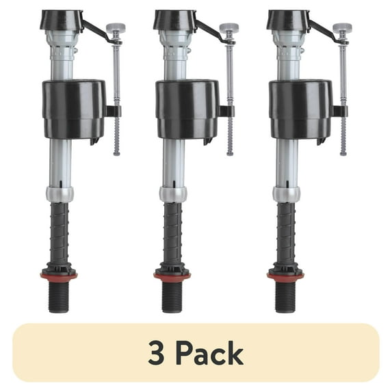 (3 pack) Fluidmaster 400A Universal Toilet Tank Repair Valve - Walmart.com
