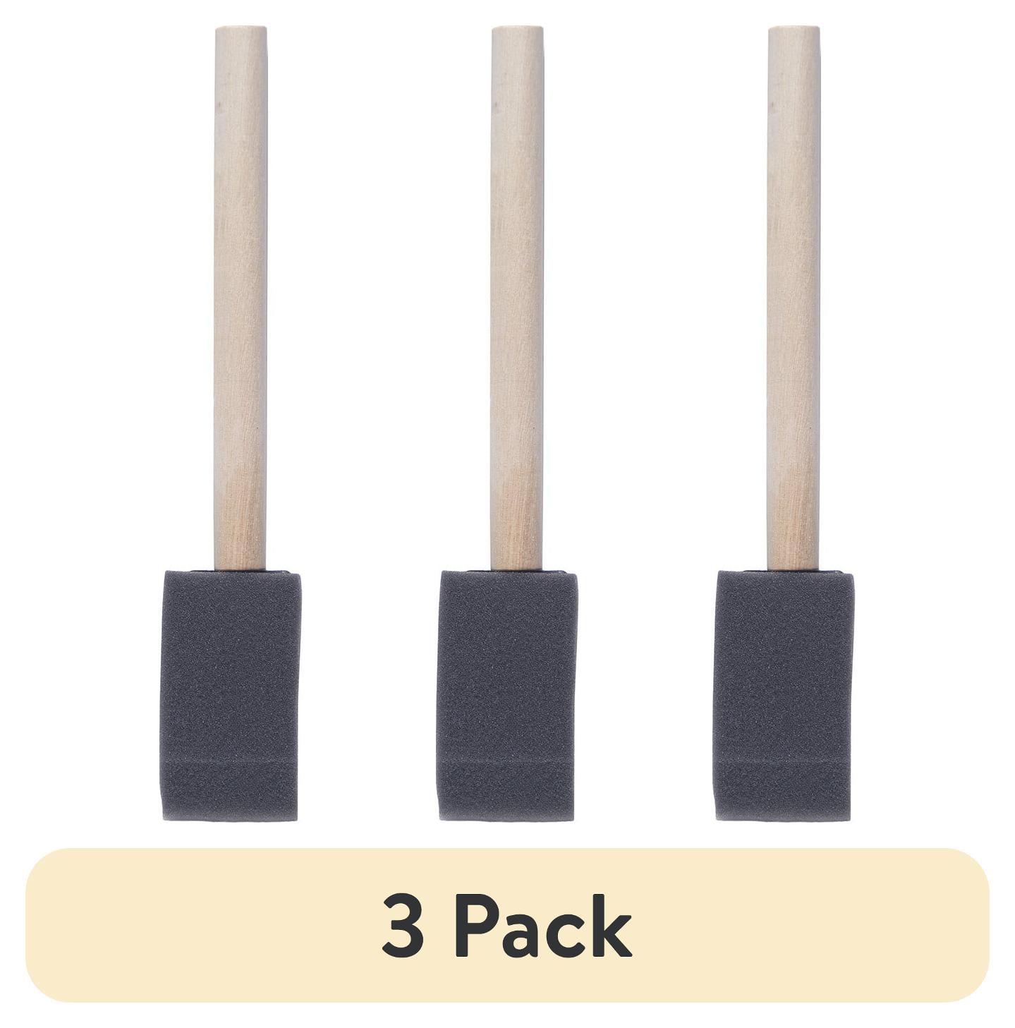 (3 pack) Foam Brush 1-in. Household Paintbrush for Paint and Craft ...