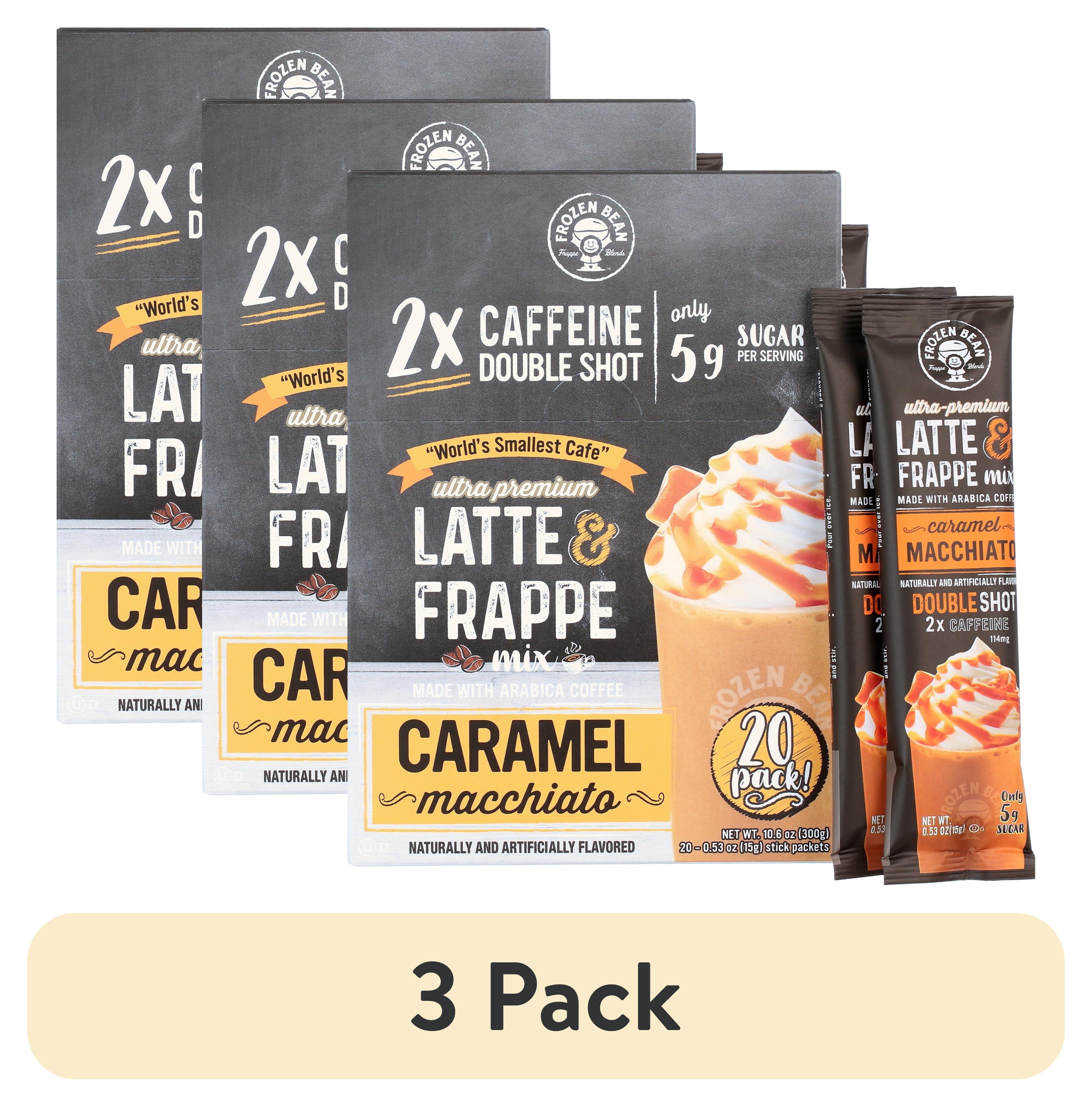 (3 pack) Frozen Bean Ultra-Premium Caramel Macchiato Latte & Frappe ...