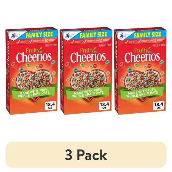 Cheerios Box Sizes