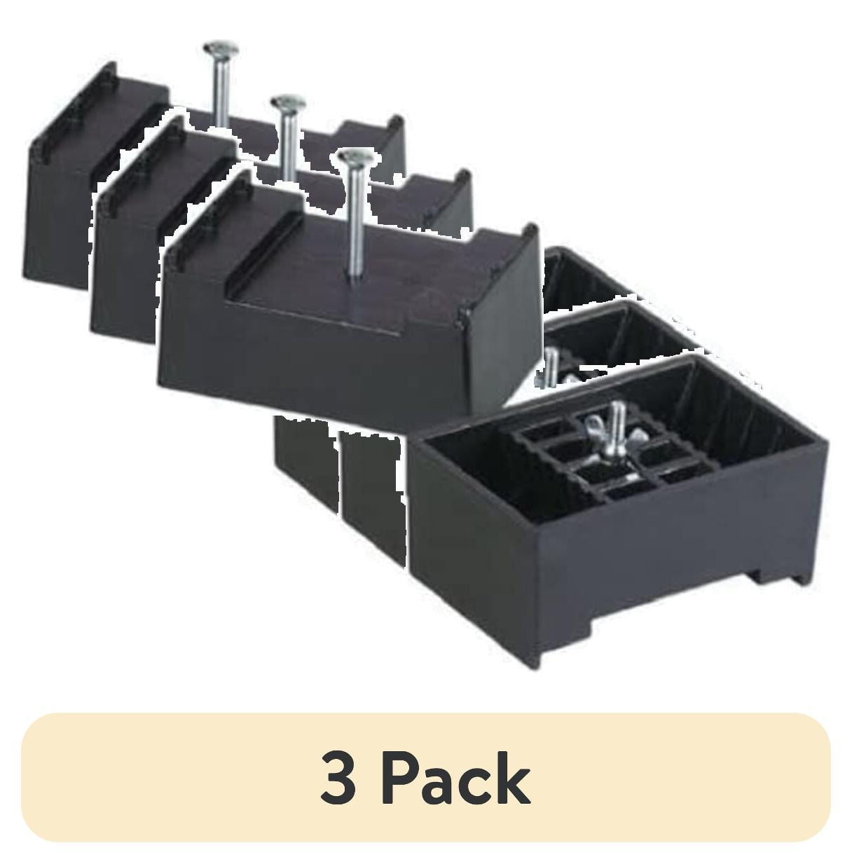 (3 pack) Fulton Corporation Sawhorse Brackets High Impact Polystyrene ...