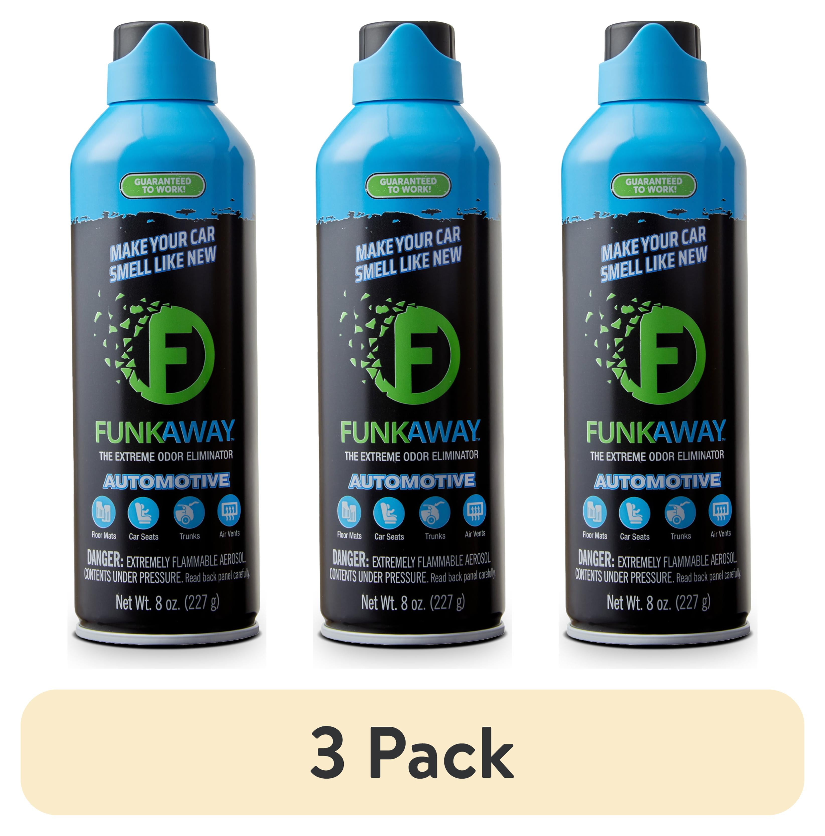 (3 pack) FunkAway Odor Eliminator, Air Freshener & Deodorizer, for Cars ...