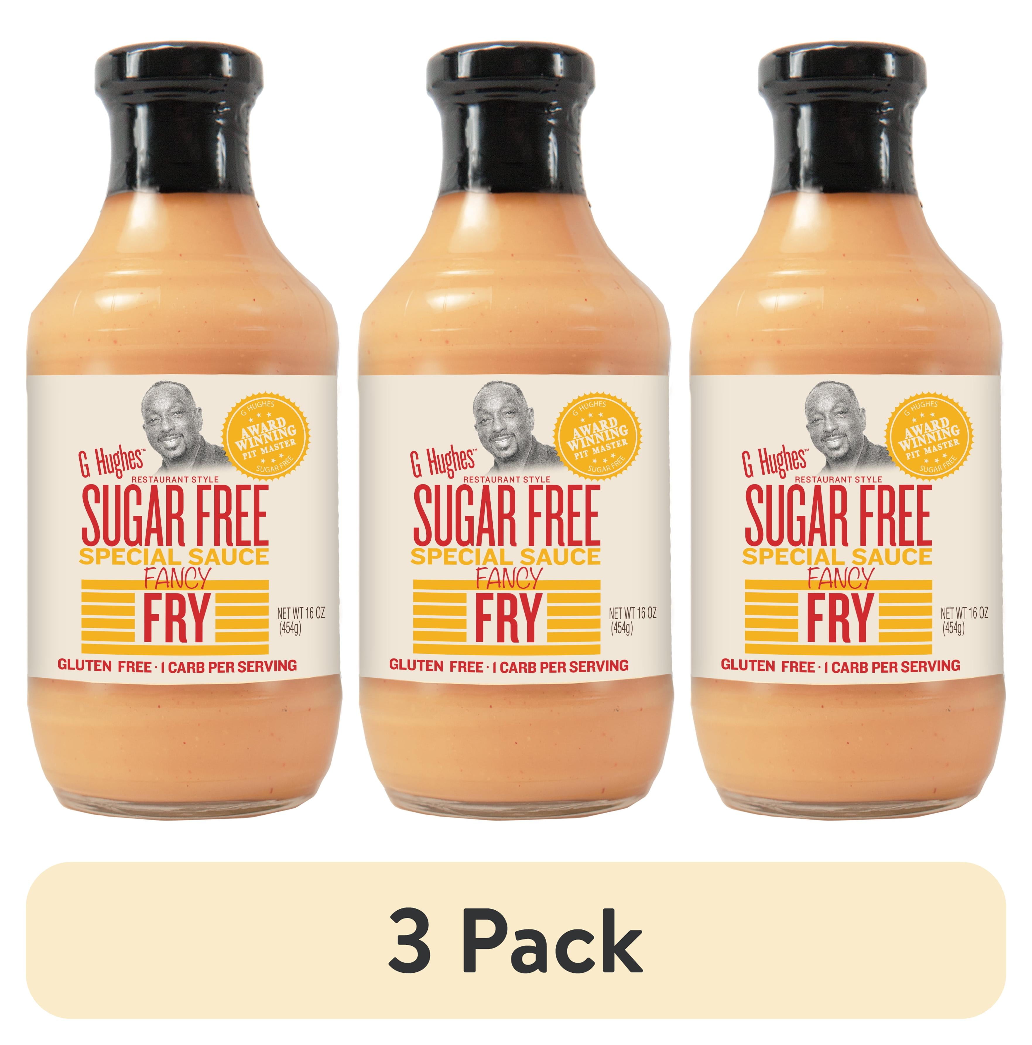 (3 pack) G Hughes Sugar Free Fancy Fry Special Sauce, 16 oz Bottle ...