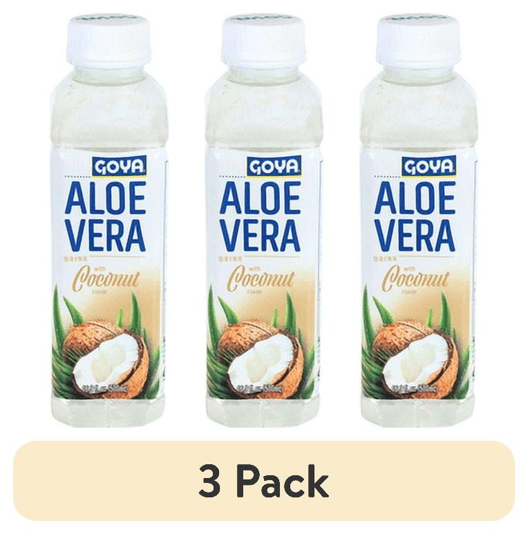 (3 pack) GOYA Aloe Vera Drink with Coconut Flavor, 16.9 fl oz - Walmart ...
