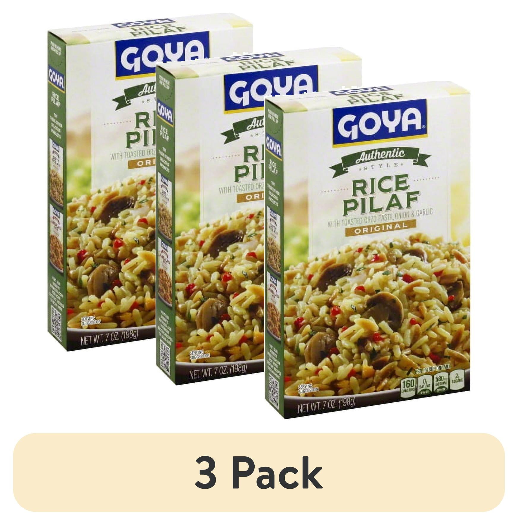 (3 pack) GOYA Authentic Style Rice Pilaf Original 7 Oz - Walmart.com