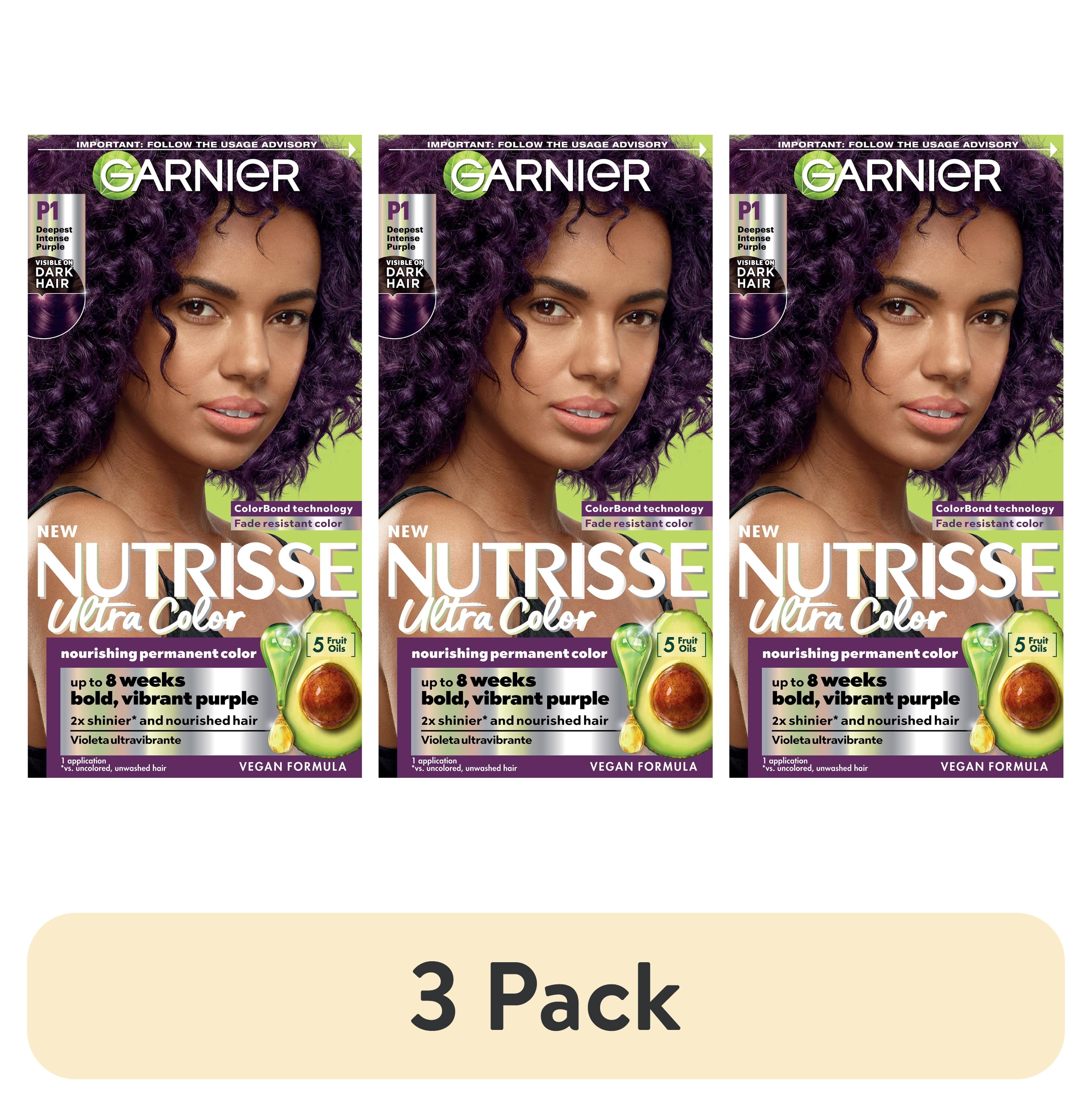 (3 pack) Garnier Nutrisse Ultra Color Nourishing Permanent Hair Color ...