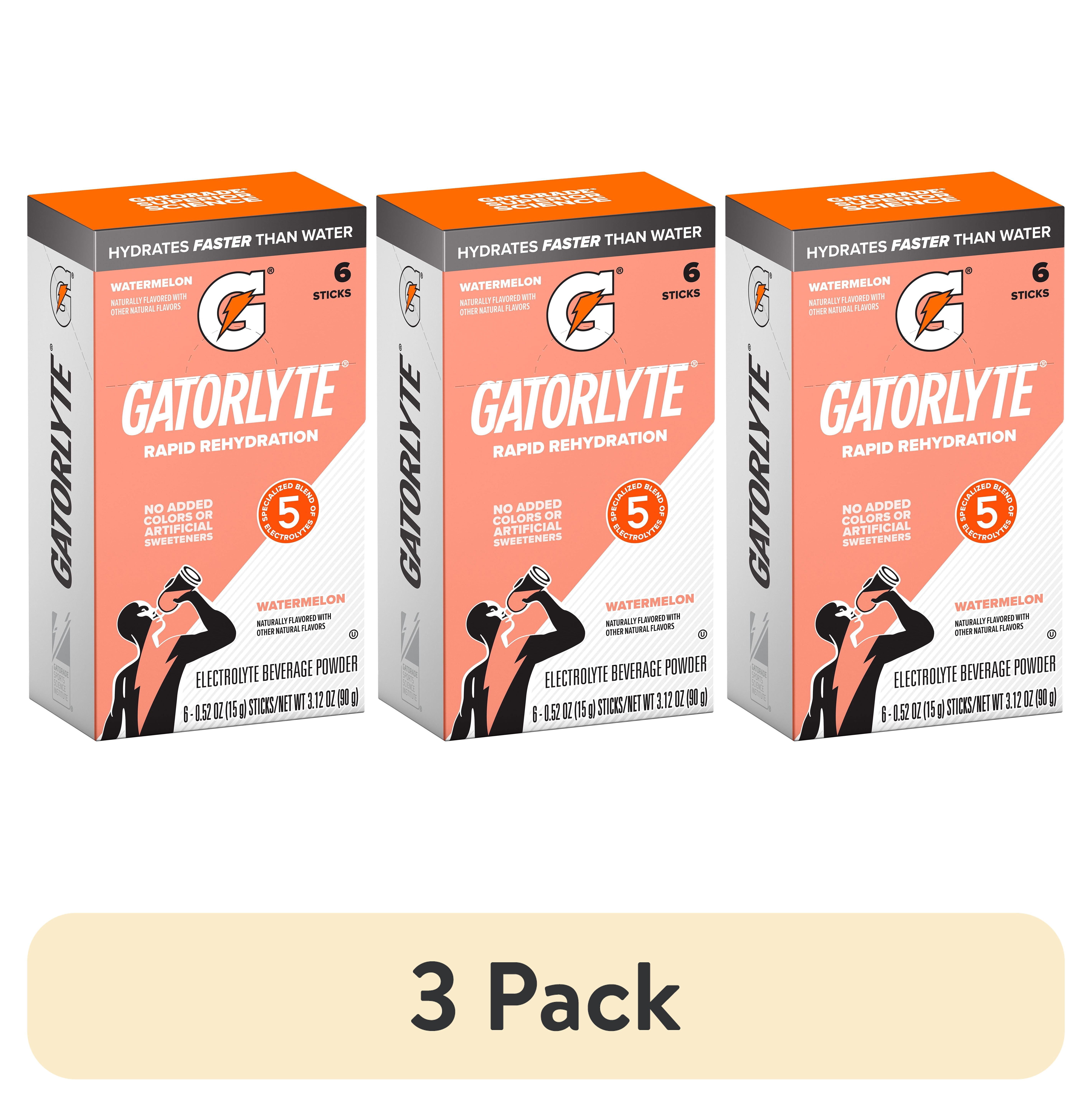(3 pack) Gatorade Gatorlyte Electrolyte Beverage Powder Mix, Watermelon ...