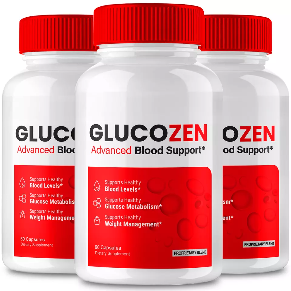 (3 pack) Glucozen Support Capsules, Blood Formula Support - Walmart.com