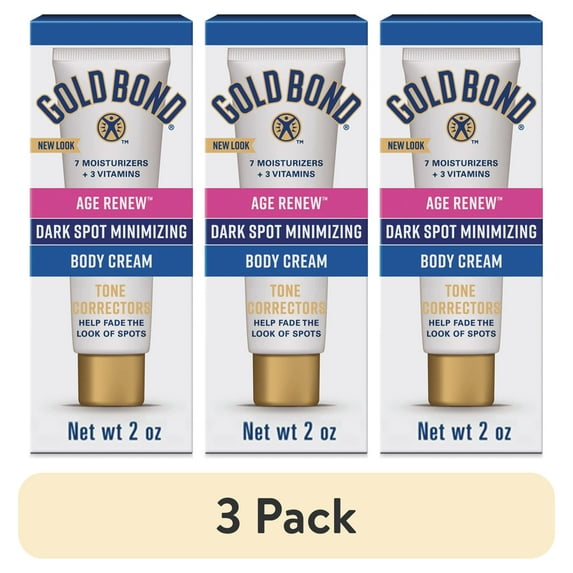 (3 pack) Gold Bond Dark Spot Minimizing Hand and Body Lotion & Cream for Visibly Improved Skin ...