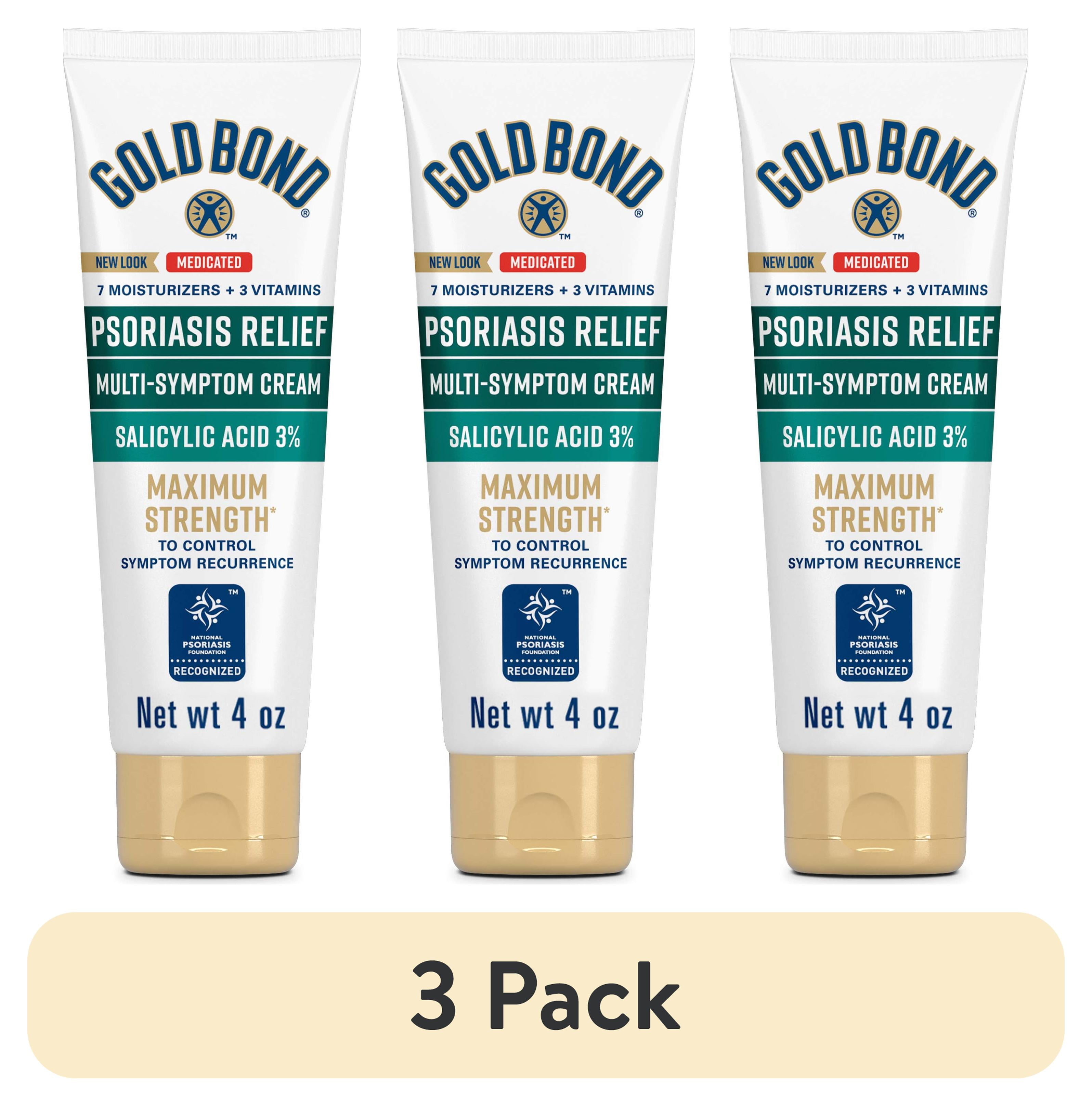 (3 pack) Gold Bond Psoriasis Multi-Symptom Relief Hand and Body Lotion ...