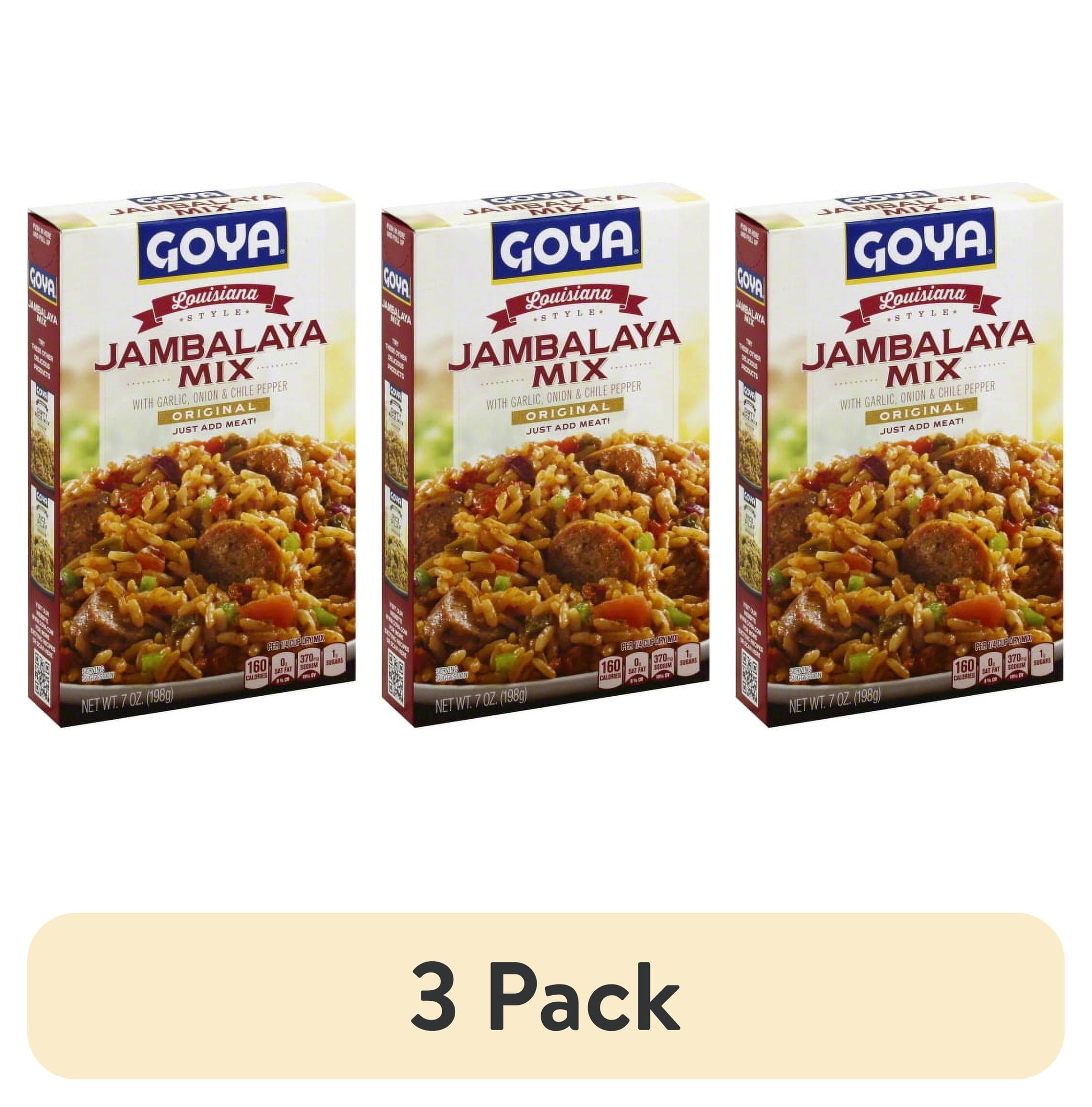 (3 pack) Goya Foods Goya Jambalaya Mix, 7 oz - Walmart.com