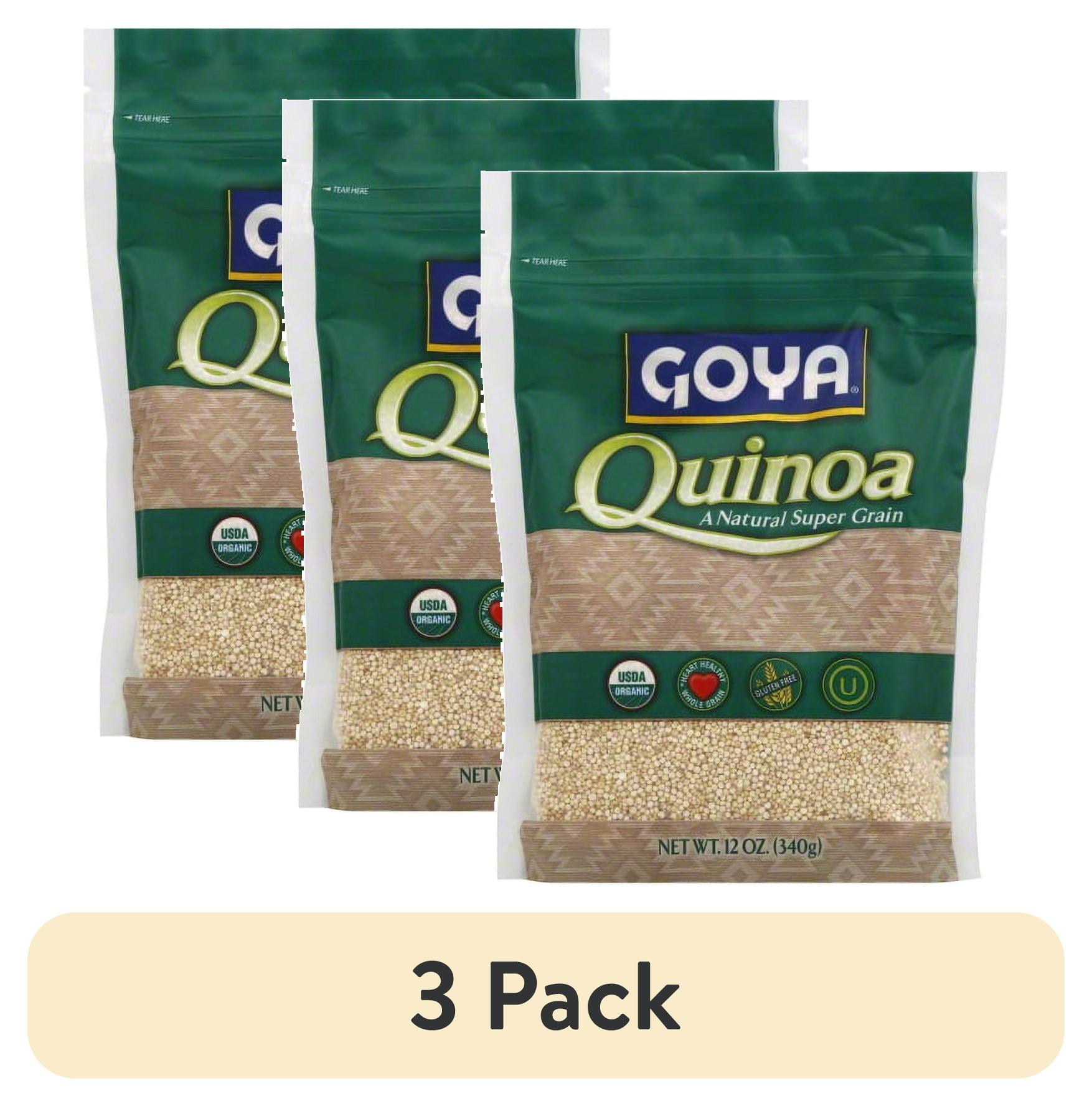 (3 pack) Goya Foods Organic Quinoa, 12 Ounce - Walmart Business Supplies
