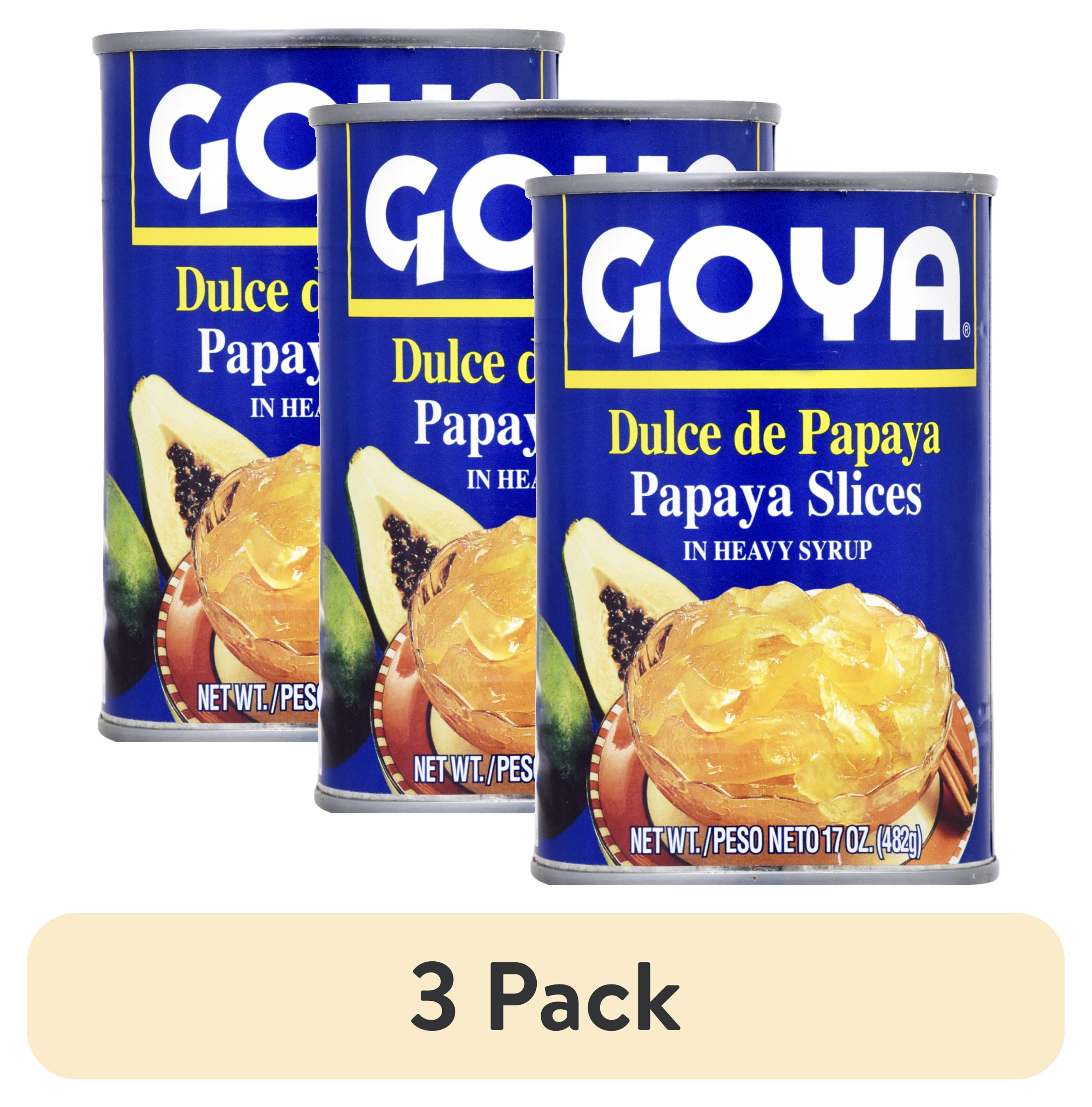 (3 pack) Goya Papaya Slices, 15 oz - Walmart.com