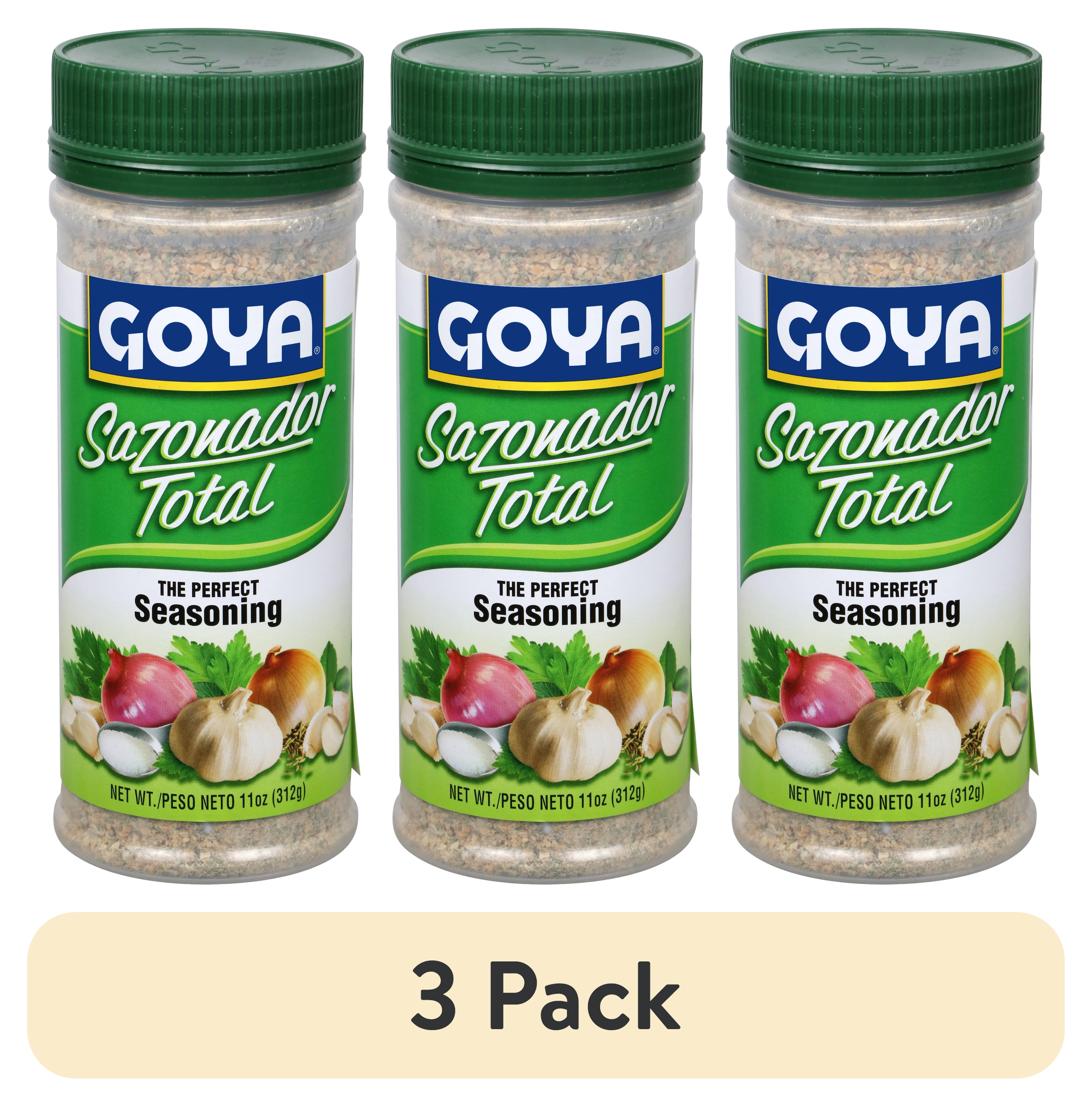 (3 pack) Goya Sazonador Total The Perfect Seasoning, 11.0 oz - Walmart.com