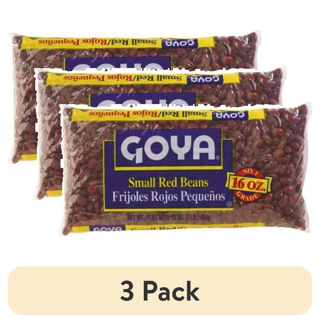 (3 pack) Goya Small Red Beans, 16 oz - Walmart.com