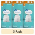 (3 pack) Great Value 4-Gallon Small Drawstring Trash Bags, 40 Bags ...