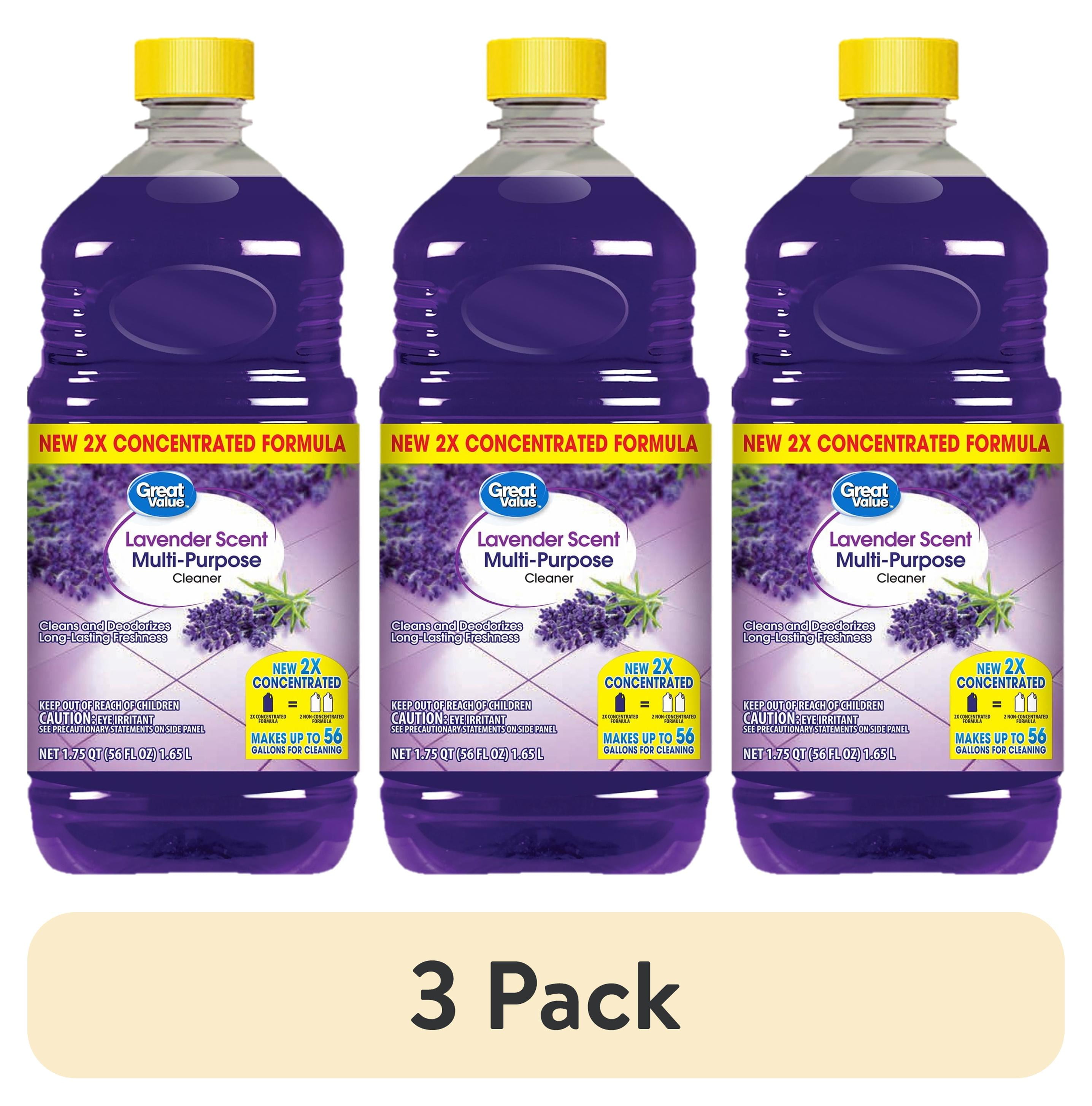 (3 pack) Great Value 56oz Concentrated Multi Purpose Cleaner - Lavender ...