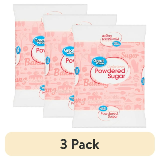 Great Value Sugar (3pk) - Cane sweeteners for supermarkets - Walmart ...