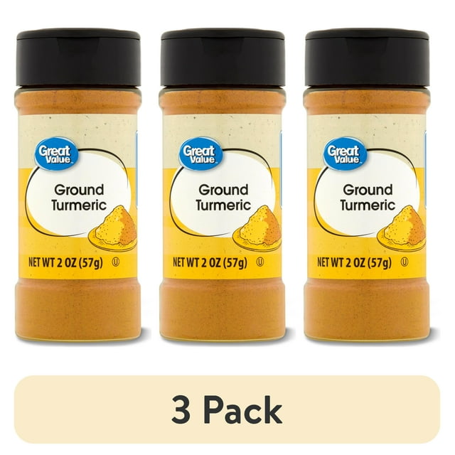 (3 pack) Great Value Ground Turmeric, 2 oz - Walmart.com
