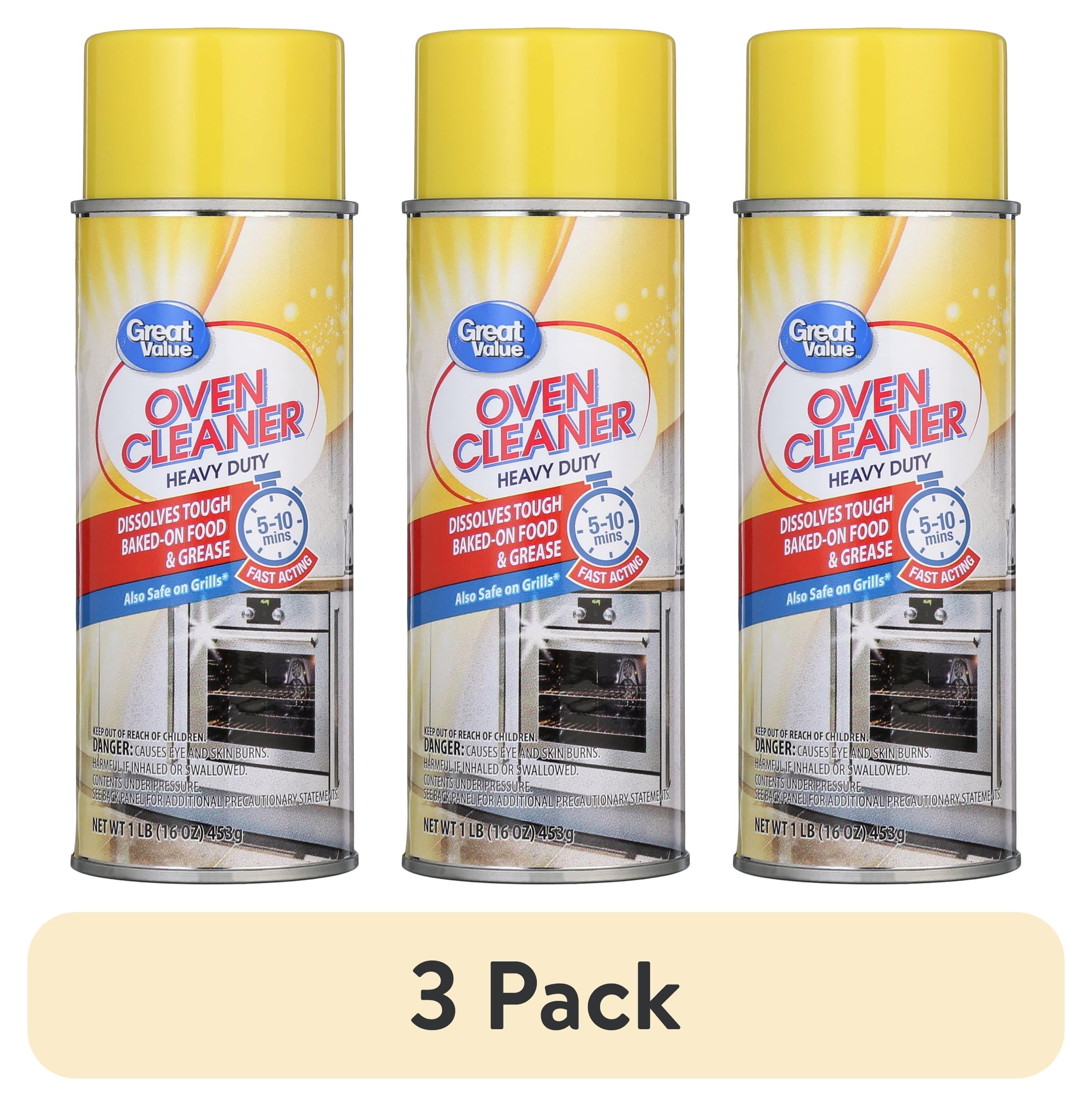(3 pack) Great Value Oven Cleaner Heavy Duty, 16 oz - Walmart.com