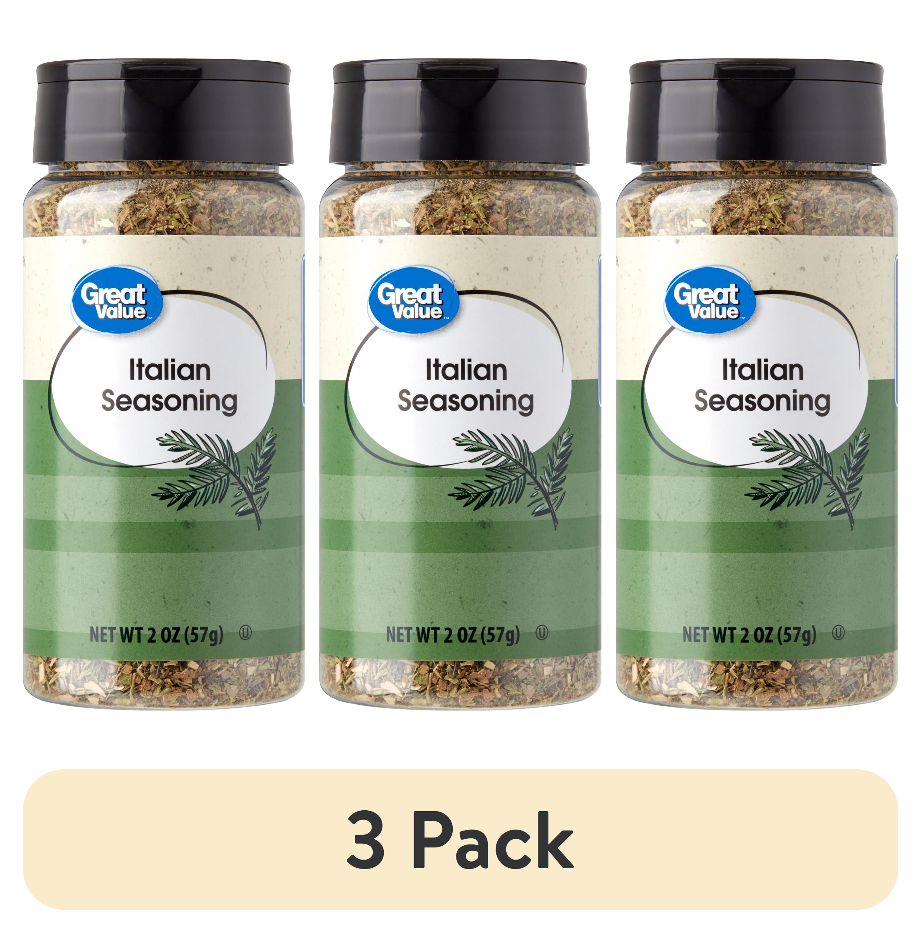 (3 pack) Great Value Italian Seasoning, 2 oz - Walmart.com