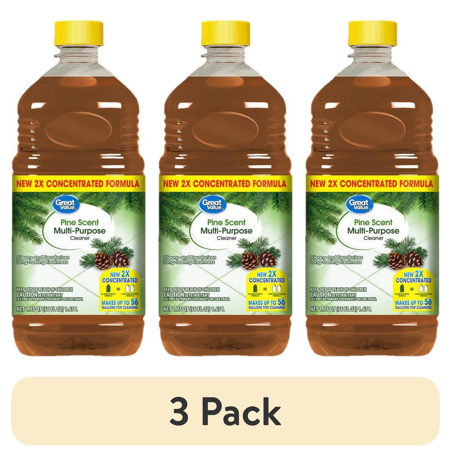 (3 pack) Great Value Multi-Purpose Cleaner, Pine Scent, 56 fl oz ...
