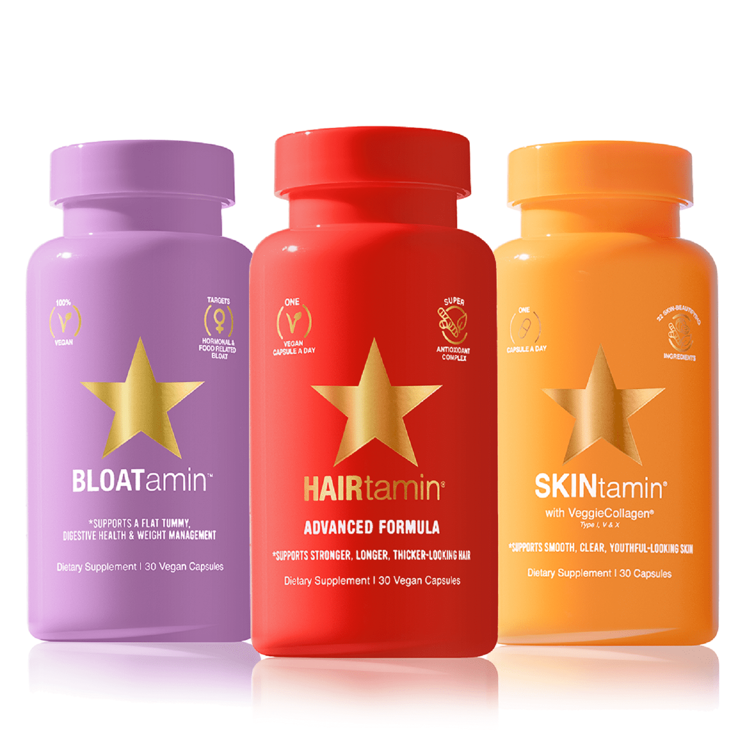 (3 pack) HAIRtamin® BLOATamin – Digestive Support for Bloating Relief ...