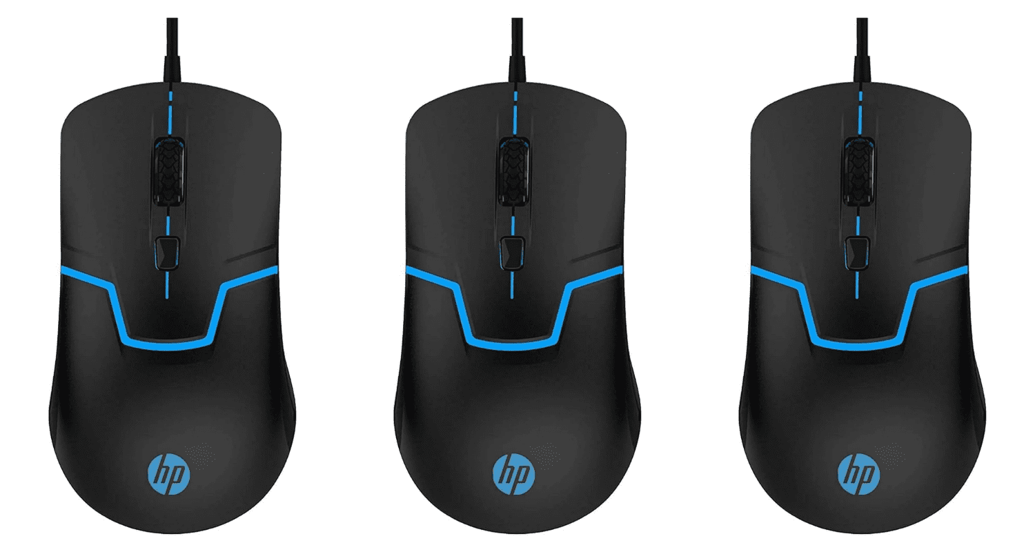 (3 pack) HP Gaming Mouse Wired USB Computer Mouse with RGB Backlit LED ...
