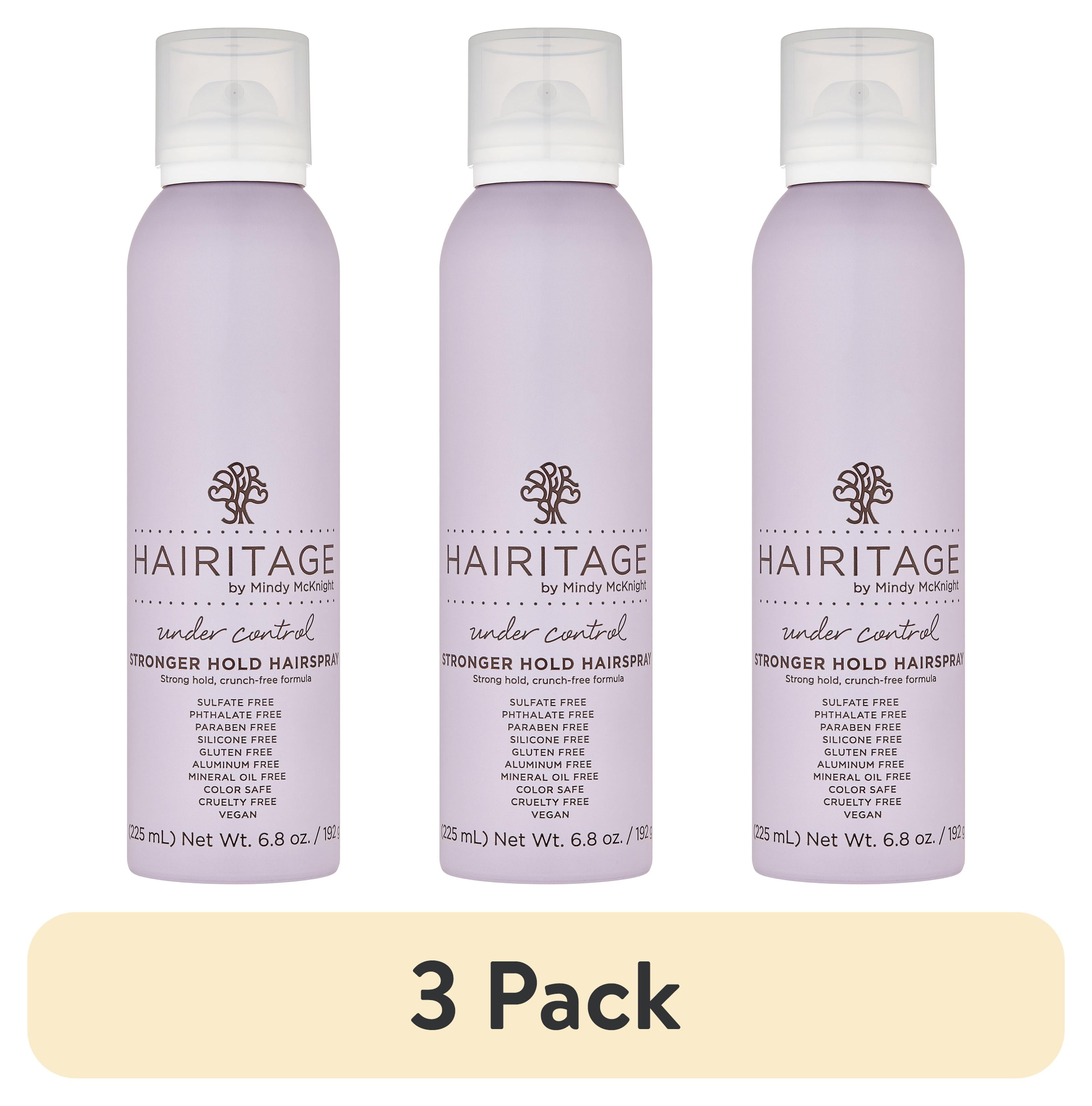 (3 pack) Hairitage Under Control Strong Hold Fine Mist Finishing Hair ...