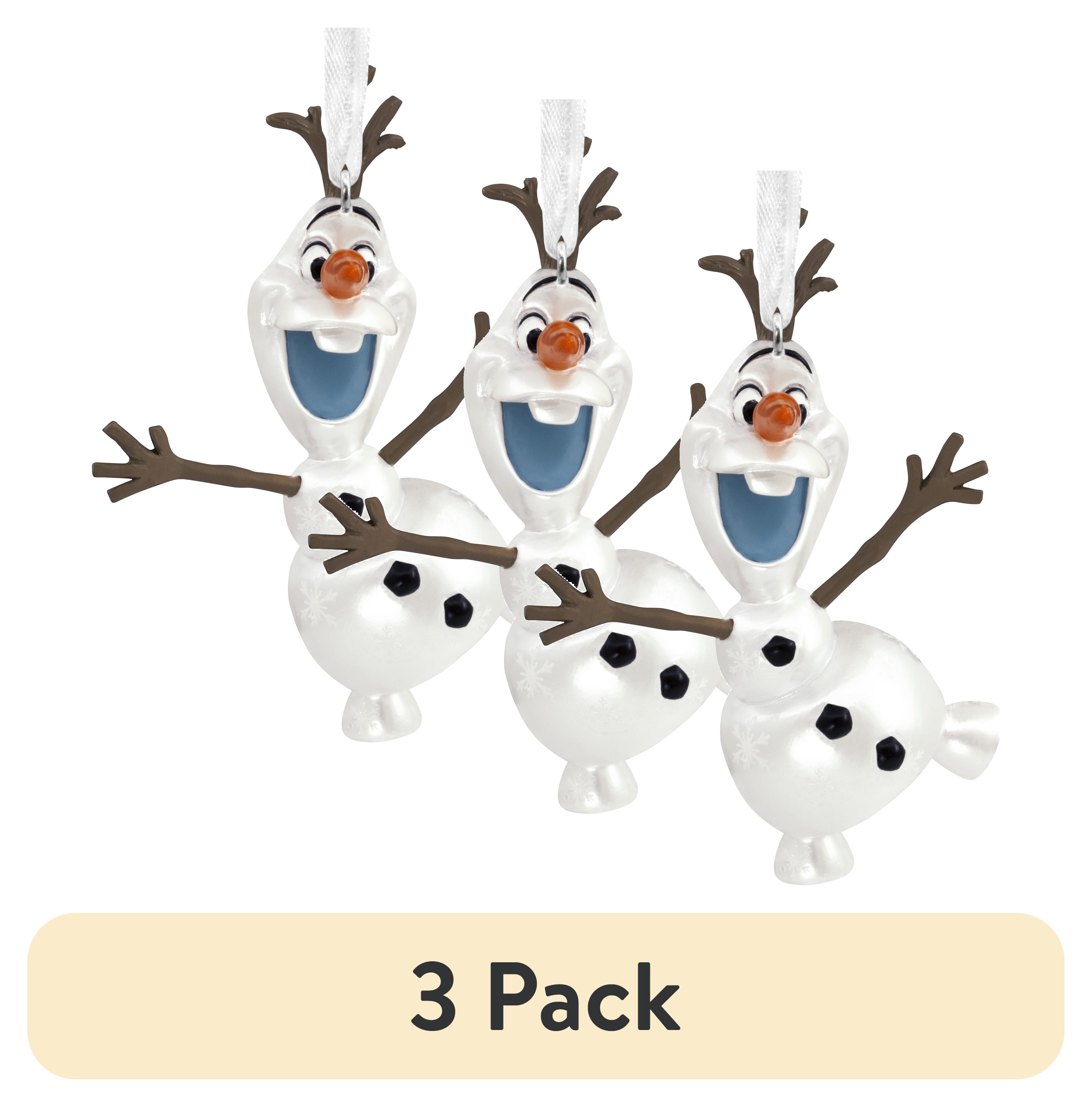(3 pack) Hallmark Christmas Ornament (Disney Frozen Olaf), 1 Count ...