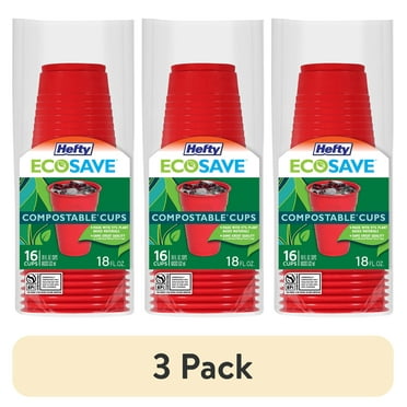Hefty Deluxe Clear Cups, 10 Oz, 36 Count - Walmart.com