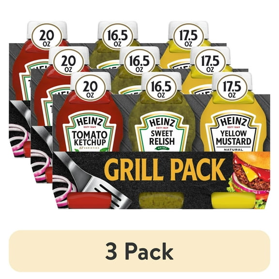 Heinz Tomato Ketchup Packets, Single Serve, 9 gm, 200 Count, Condiment ...