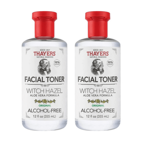 (3 pack) Henry Thayer Company, Thayers Witch Hazel Original Toner, 12 ...