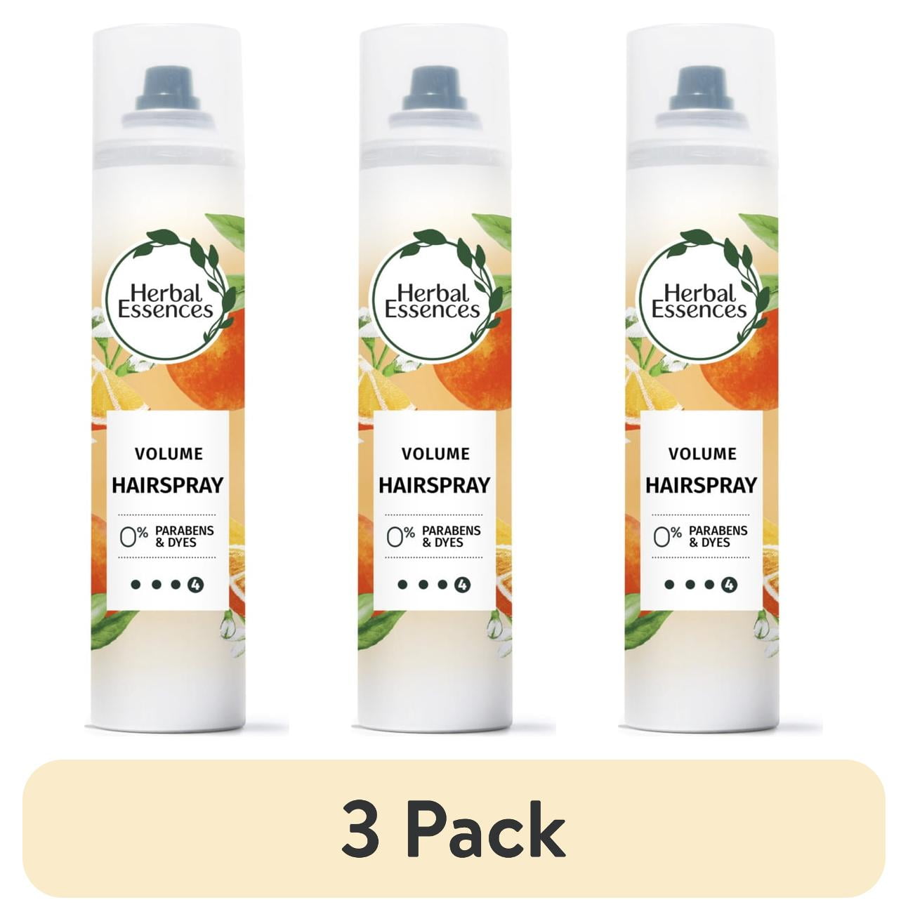 (3 pack) Herbal Essences Volume Hairspray Maximum Hold Hair Spray Twin ...