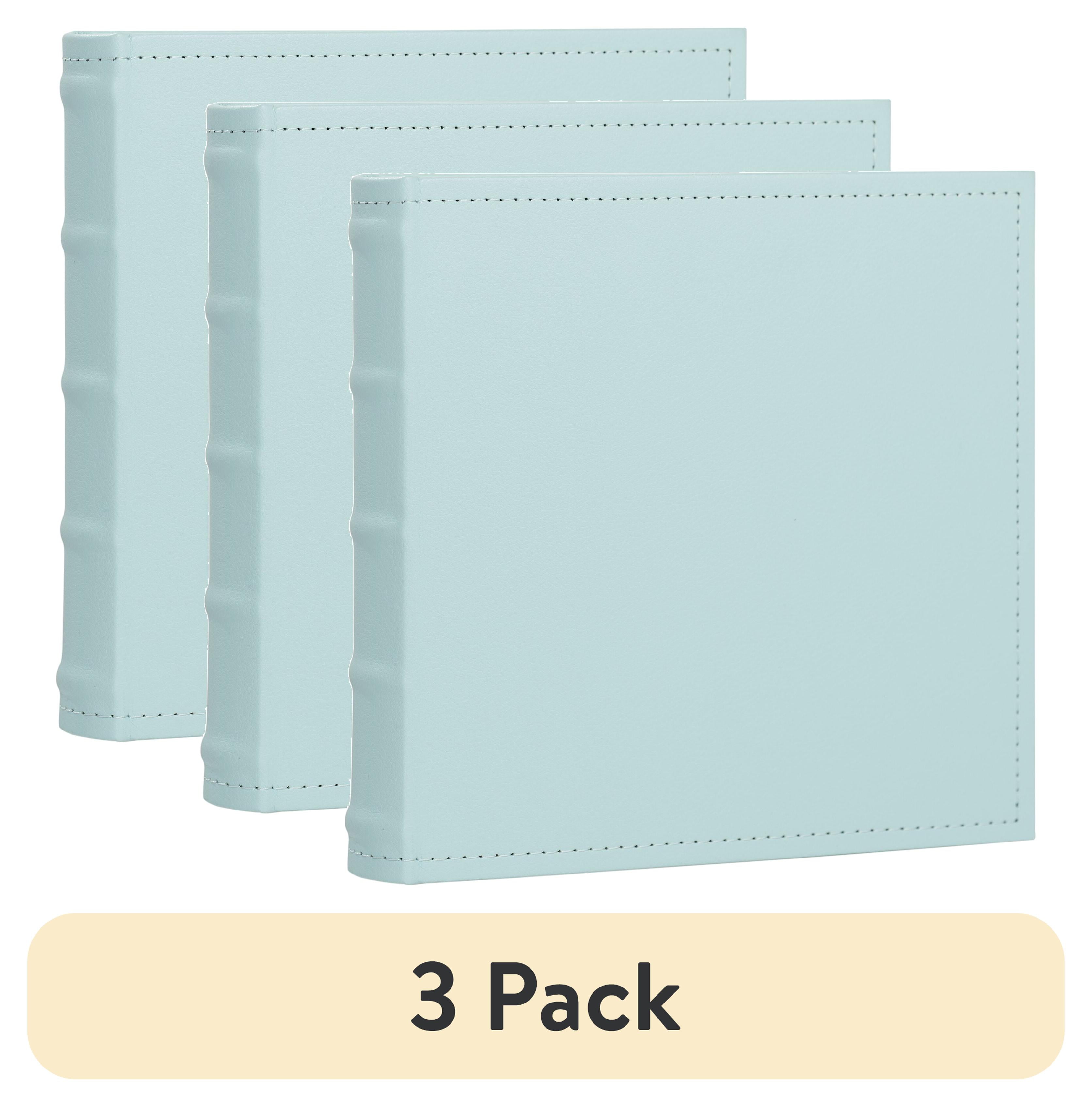 (3 pack) Hom Essence Mint Faux Leather Photo Album, 1 Each - Walmart.com