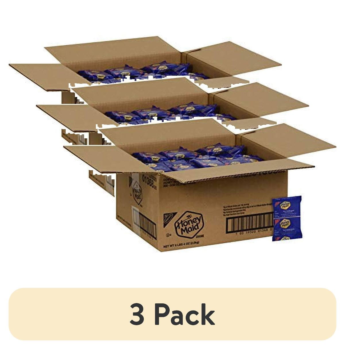 (3 pack) Honey Maid Graham Crackers, Individually Wrapped 0.5 Ounce ...