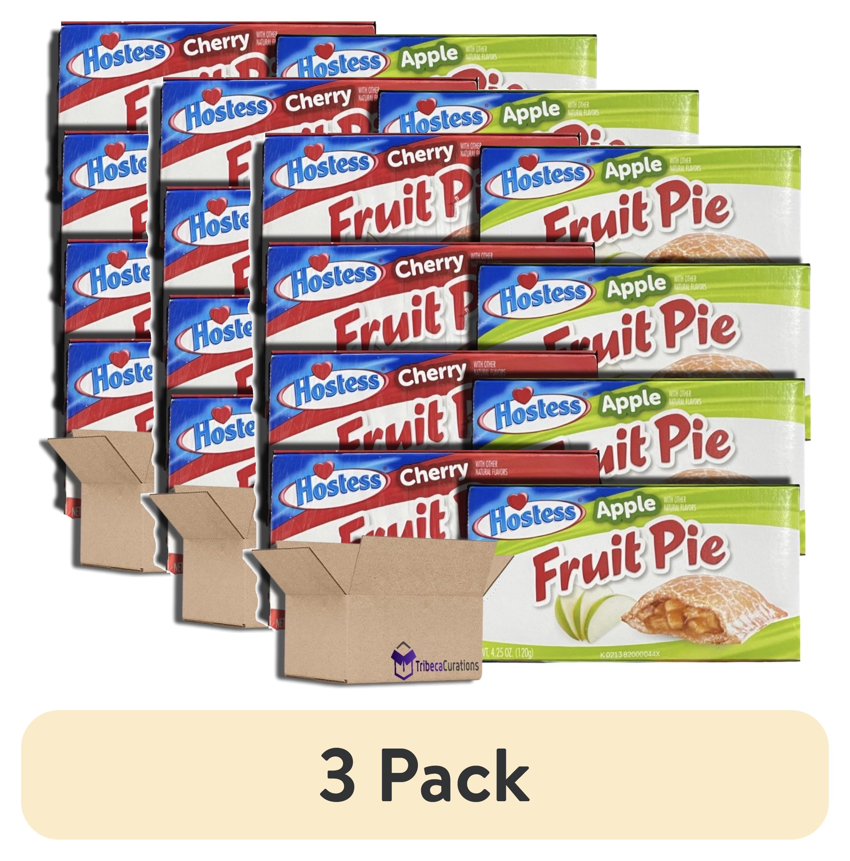(3 pack) Hostess Cherry and Apple Fruit Pie Combo, 4.25 Ounce, 8 Count ...