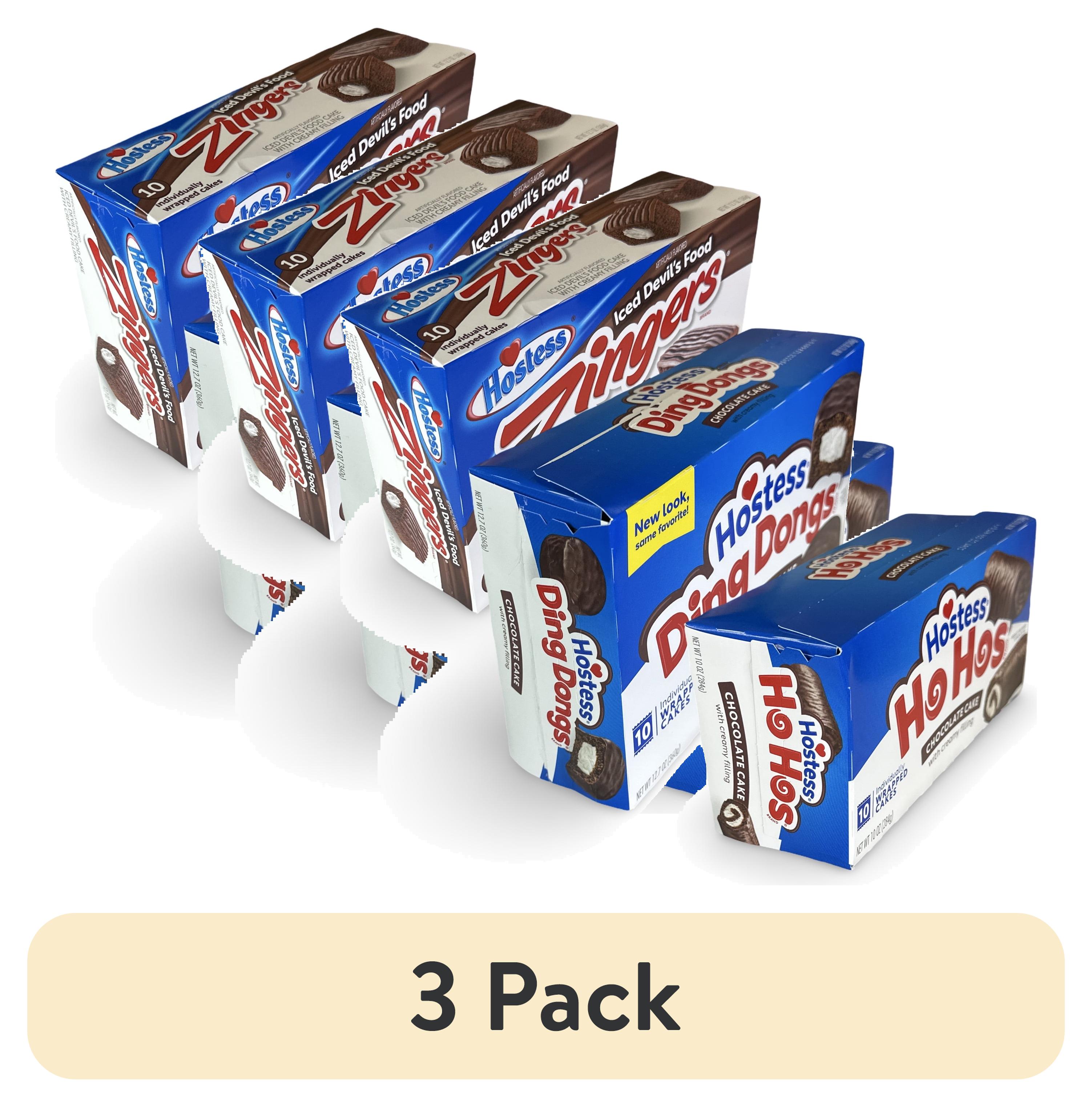 (3 pack) Hostess Chocolate Lovers Cream Snack Cake Variety Pack | Ho ...